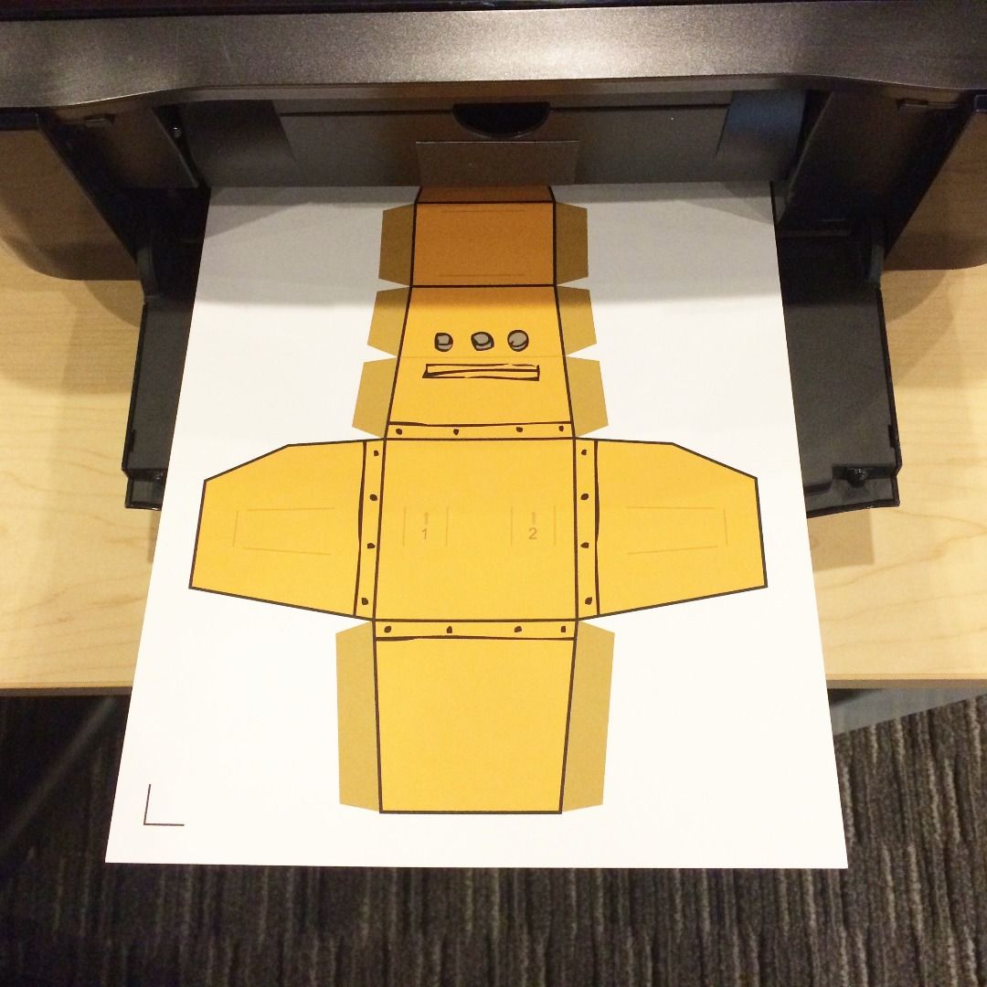 Print & Cut 3D Robot : 5 Steps (with Pictures) - Instructables
