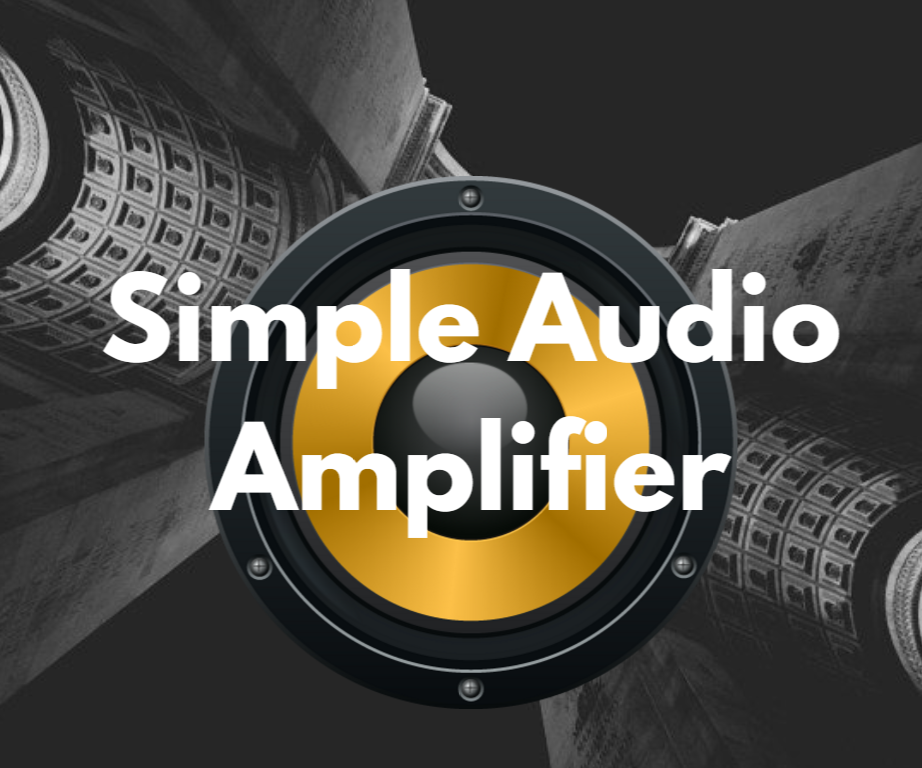 Simple Audio Amplifier With LM386 : 5 Steps - Instructables
