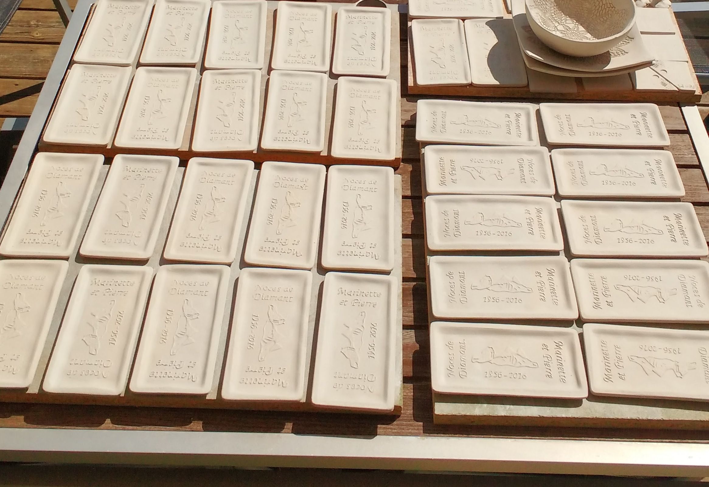 Embossed Message on Ceramic Gift for Special Celebration : 4 Steps ...