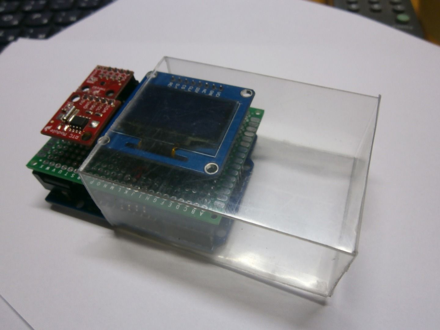ThermoClock: an OpenSource Arduino UNO OLED Clock That Also Measures Temperature : 5 Steps (with ...
