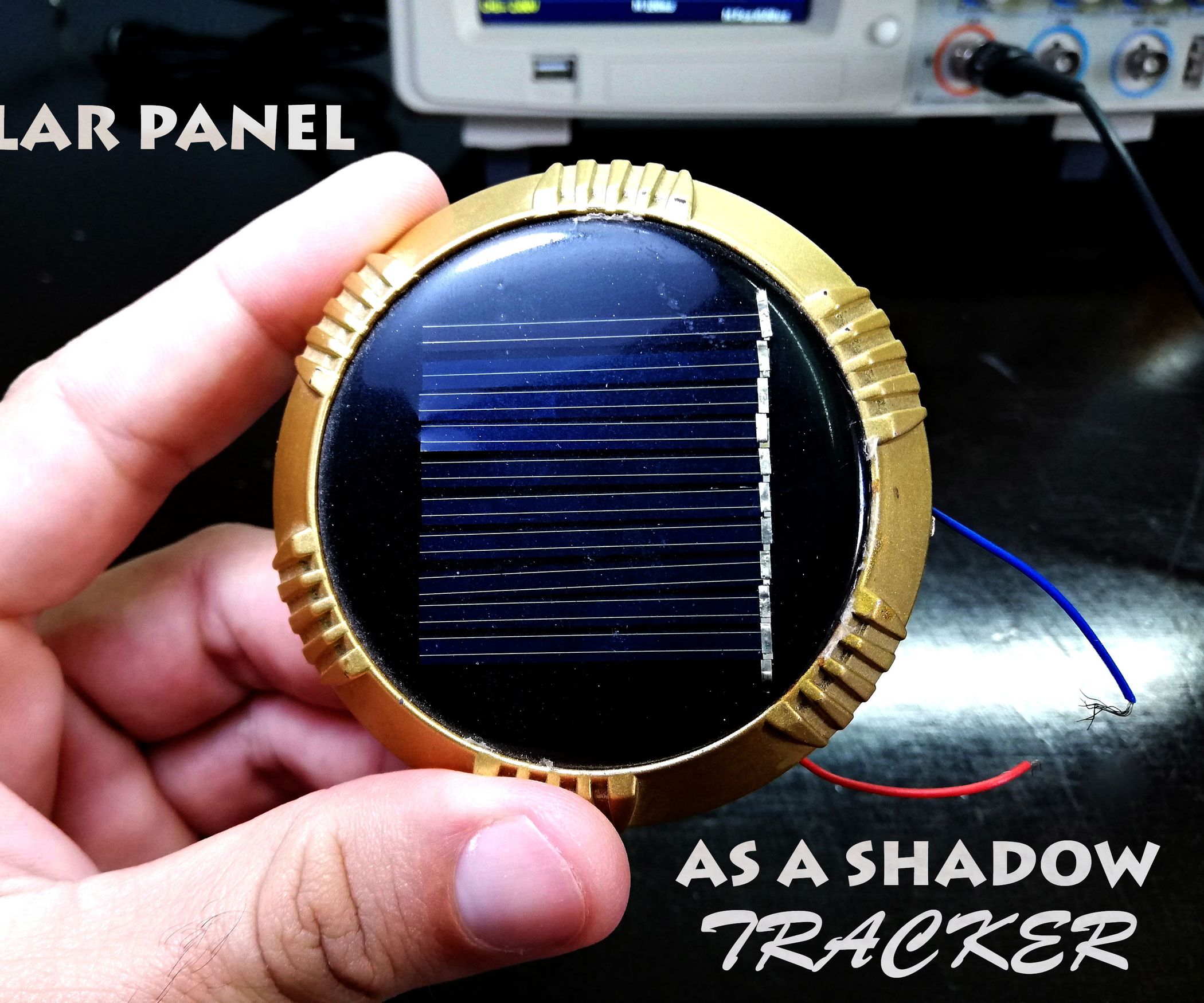 SOLAR PANEL AS a SHADOW TRACKER : 7 Steps (with Pictures) - Instructables