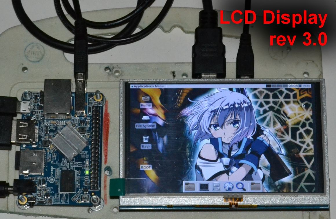 Orange PI HowTo: Set It Up to Use With a 5" HDMI TFT LCD Display : 8 ...
