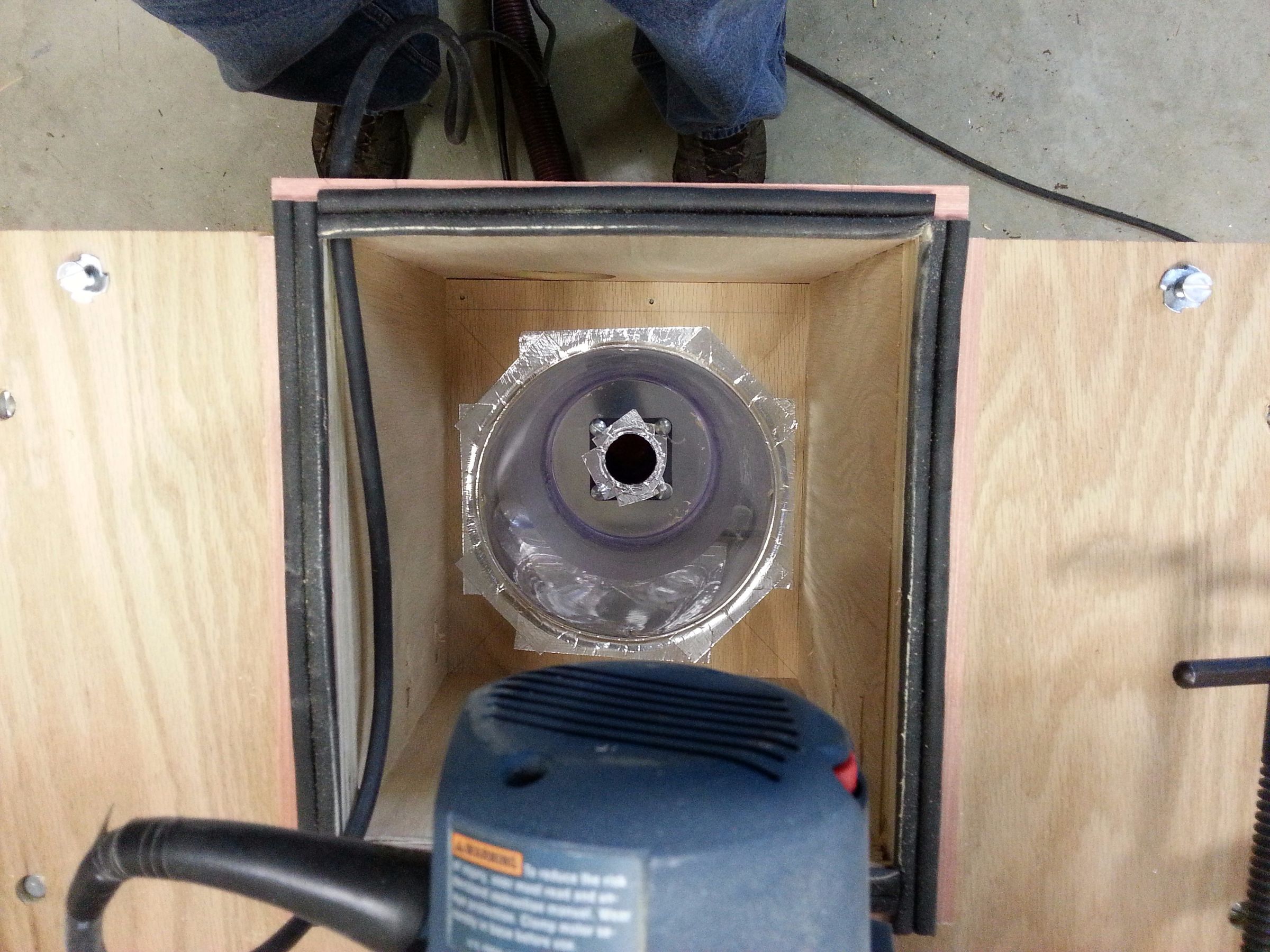 Add a Router Table With Dust Collector to Your Table Saw : 7 Steps ...