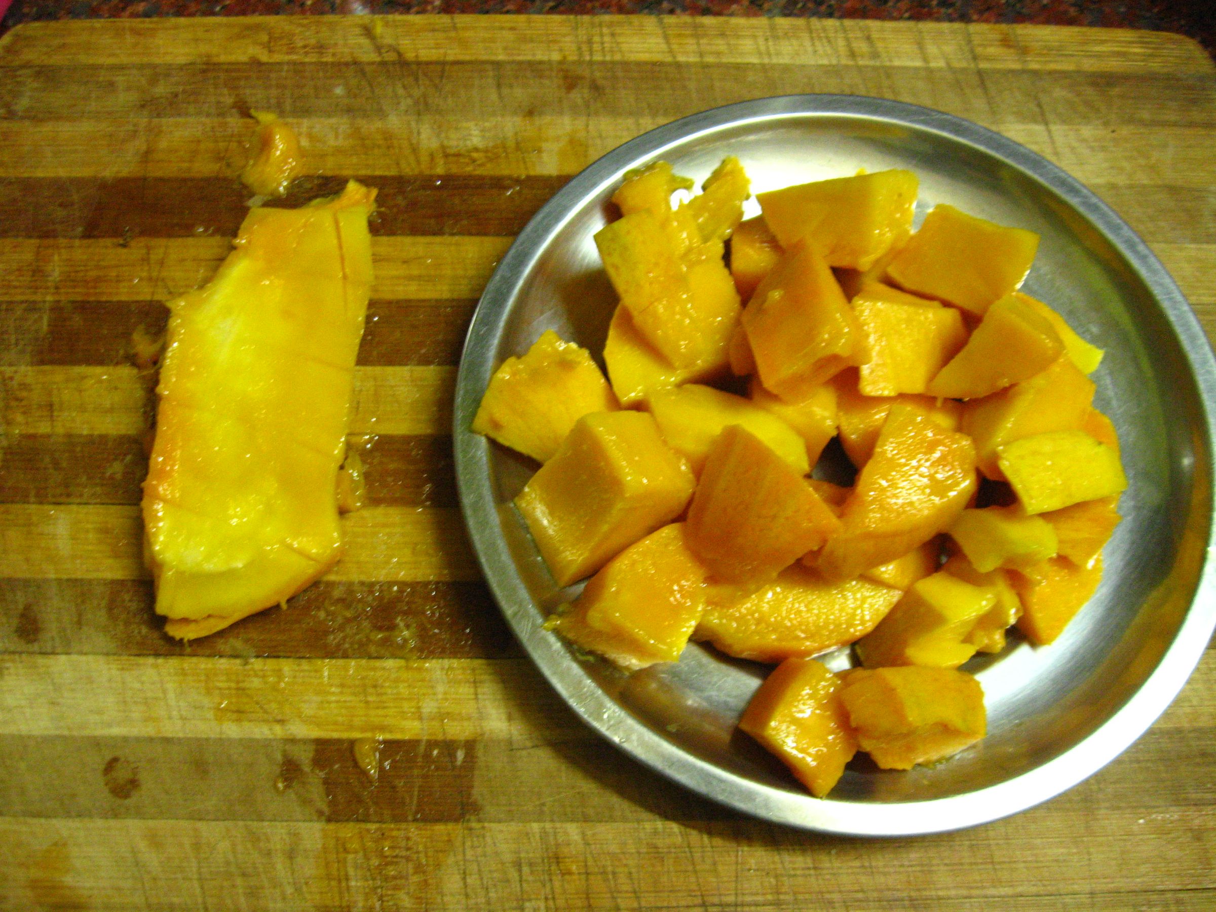 Mango Kesari : a Sweet Dish Prepared With Fully Ripe Mangoes : 9 Steps ...