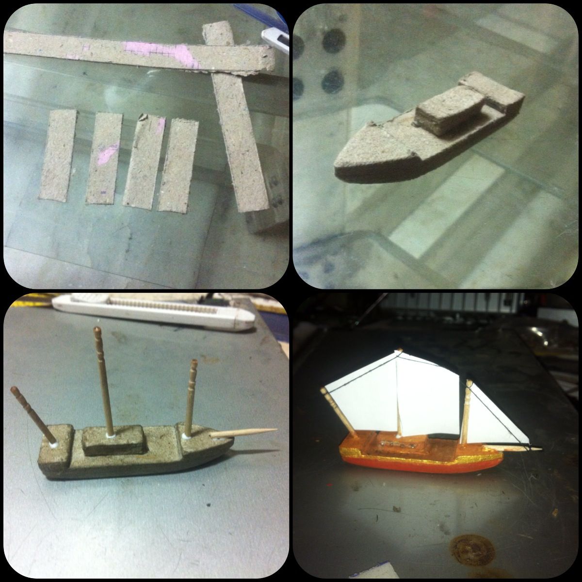 Cardboard Ship Model : 6 Steps - Instructables