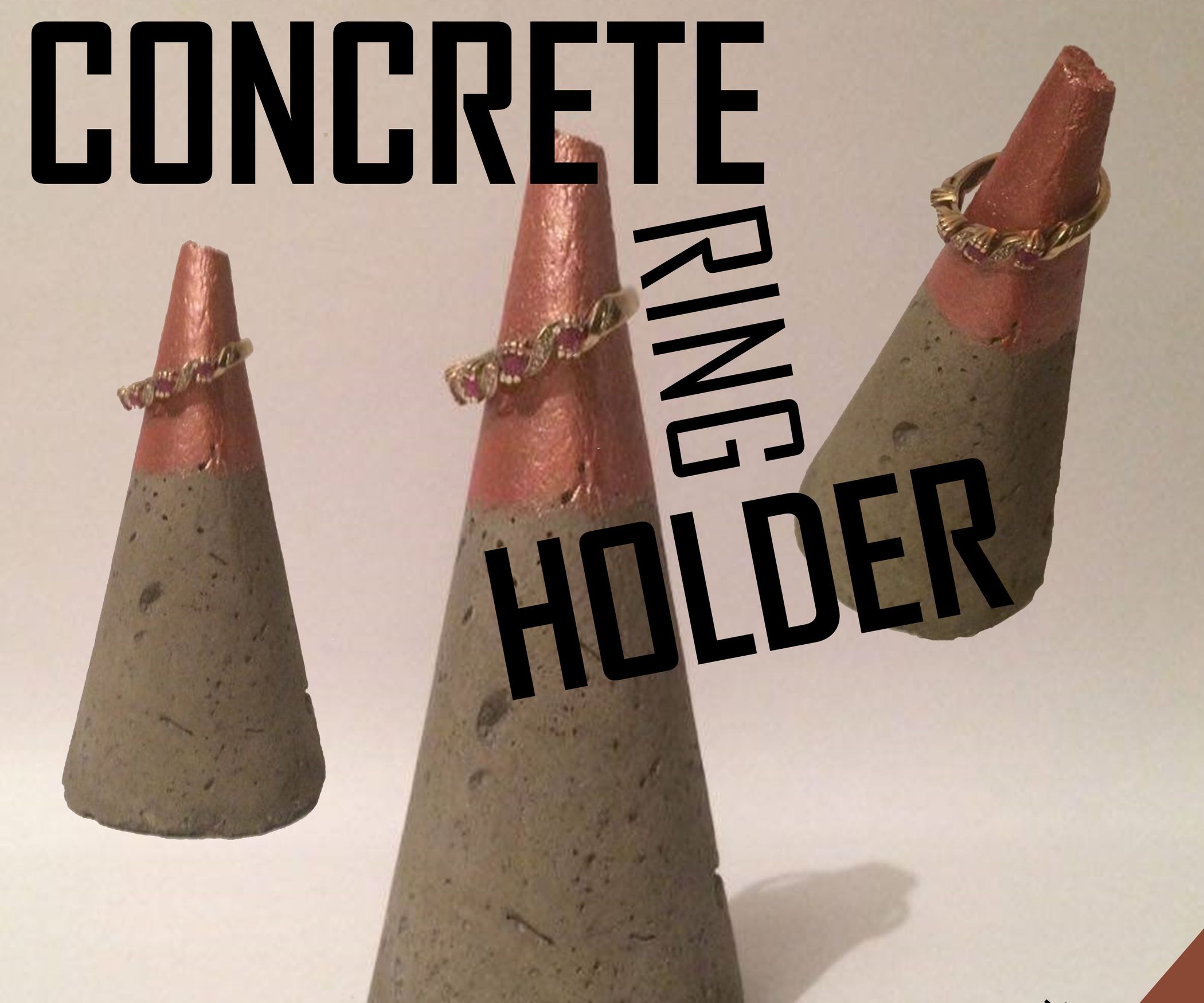 Concrete Ring Holder : 4 Steps (with Pictures) - Instructables