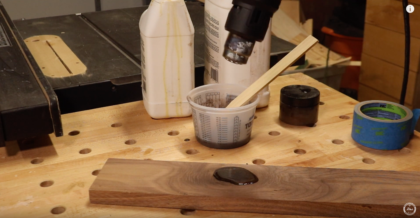 How to Fill Knots and Voids With Epoxy Resin : 5 Steps (with Pictures ...