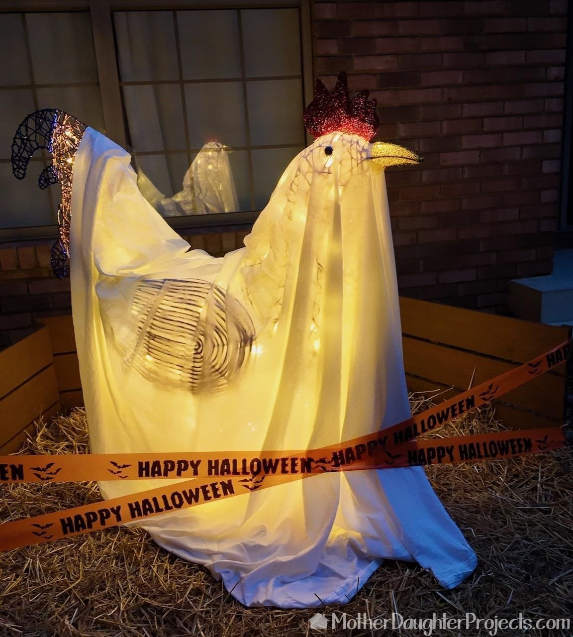Halloween DIY Ghost Chicken : 3 Steps (with Pictures) - Instructables