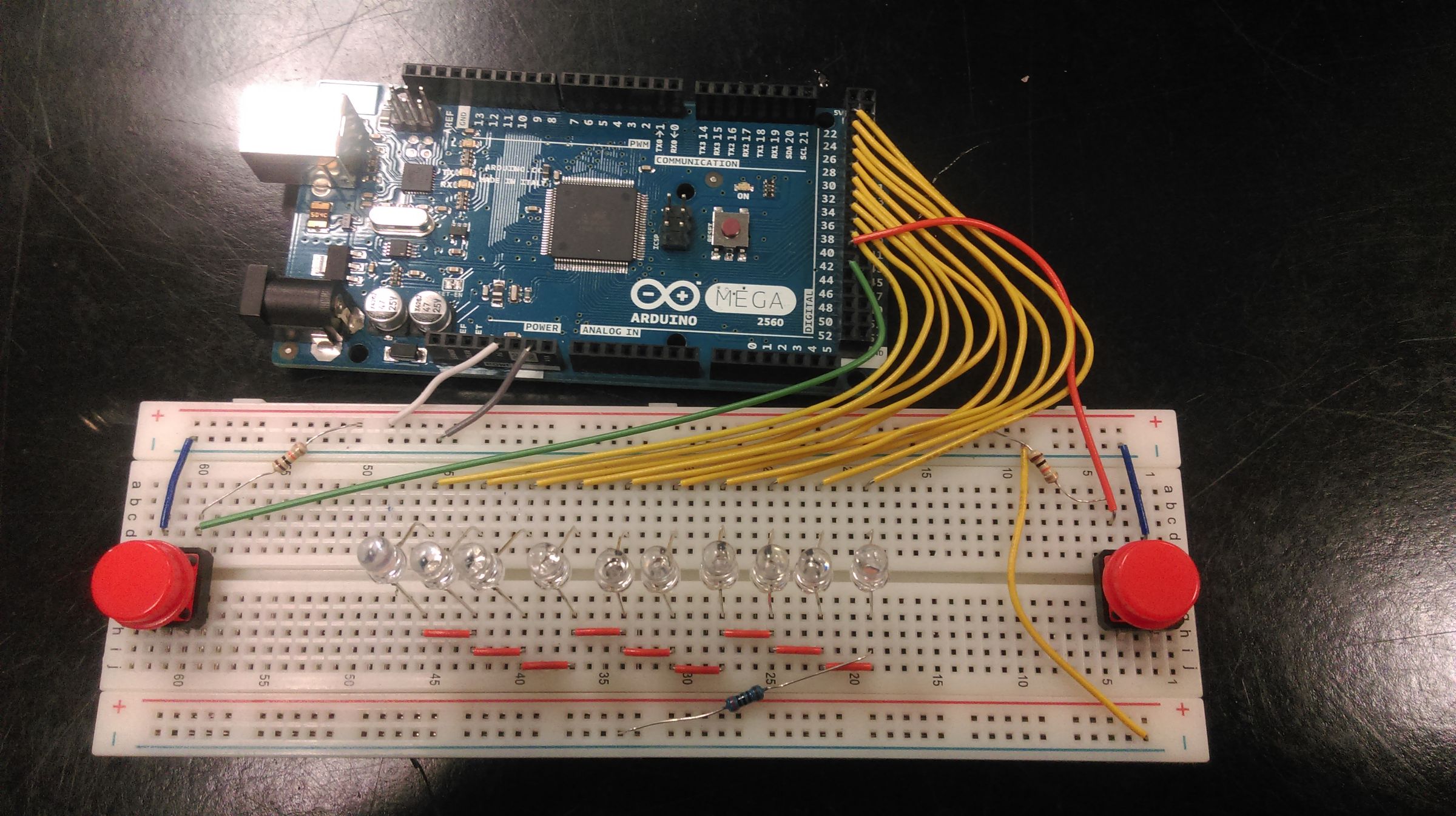 Arduino LED Pong : 5 Steps - Instructables