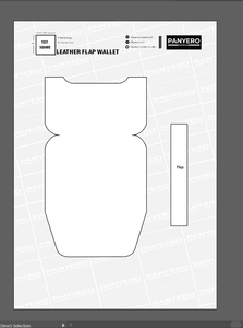 How to Make a LEATHER FLAP WALLET - TUTORIAL - WITH PICTURES : 8 Steps ...