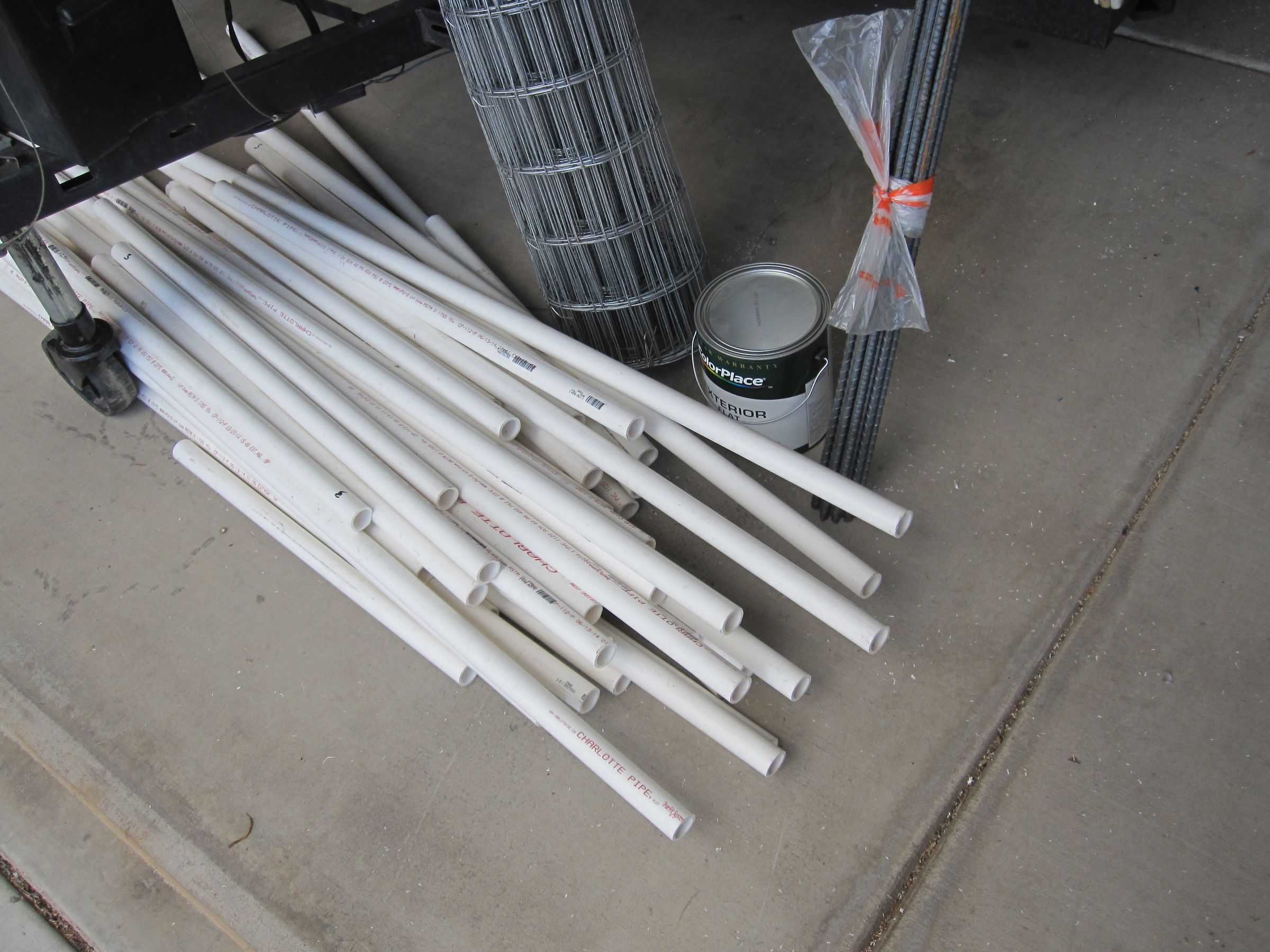 Fast Weatherproofing (painting) Your PVC Structures. : 15 Steps ...