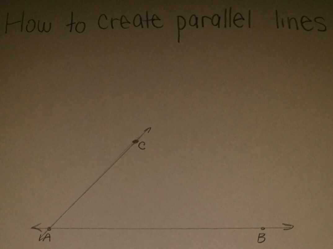 How to Construct Parallel Lines : 8 Steps - Instructables