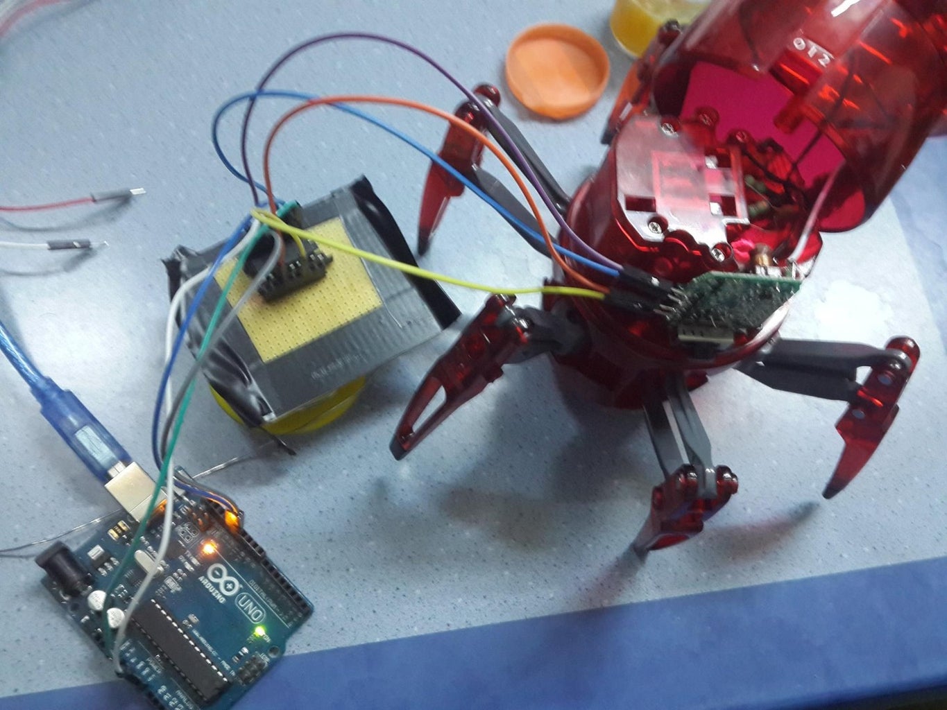 Hacked Hexbug Spider Arduino Control 10 Steps Instructables