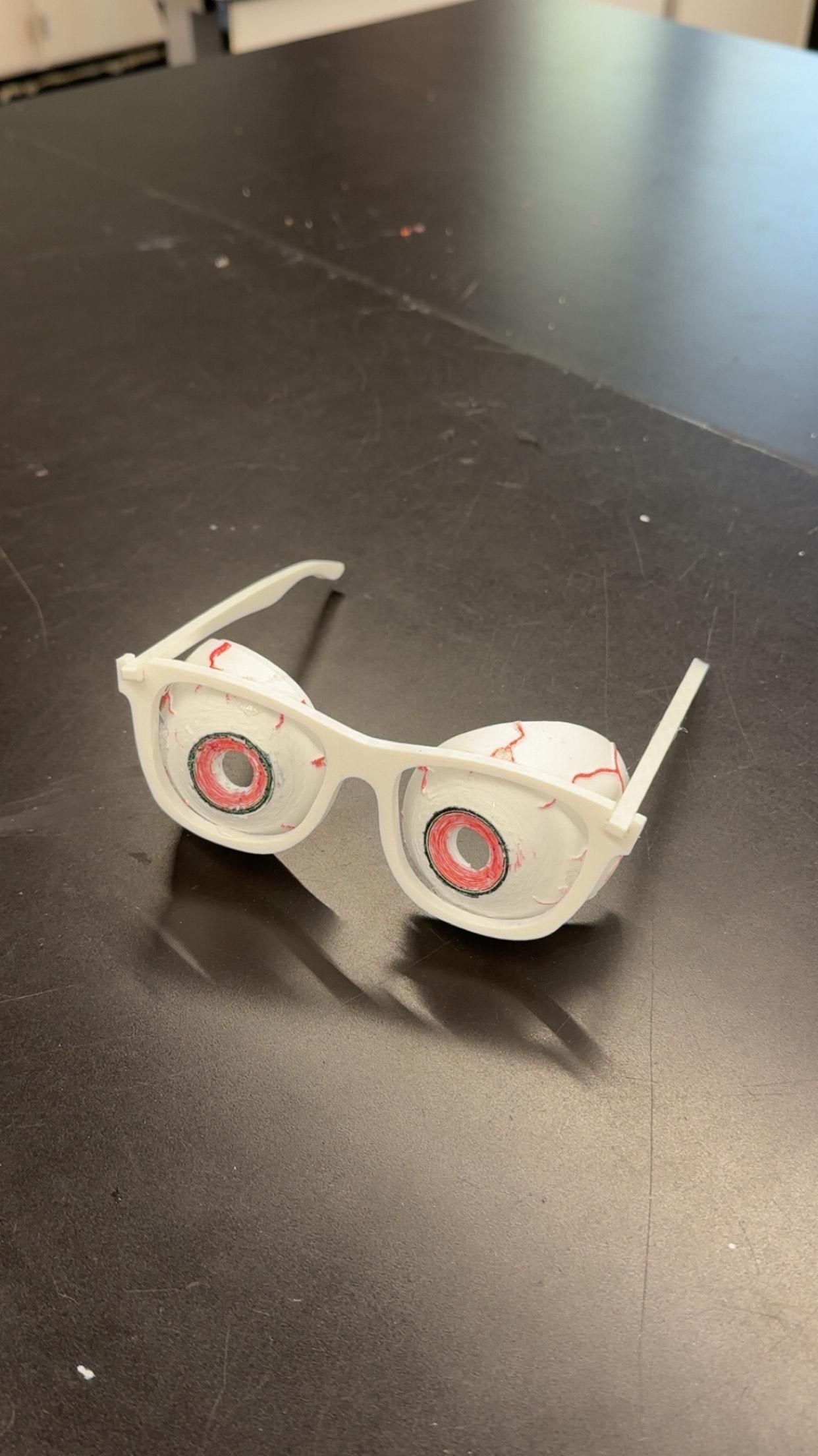 How to Make a Halloween Horror Glasses With 3D Printer : 9 Steps ...