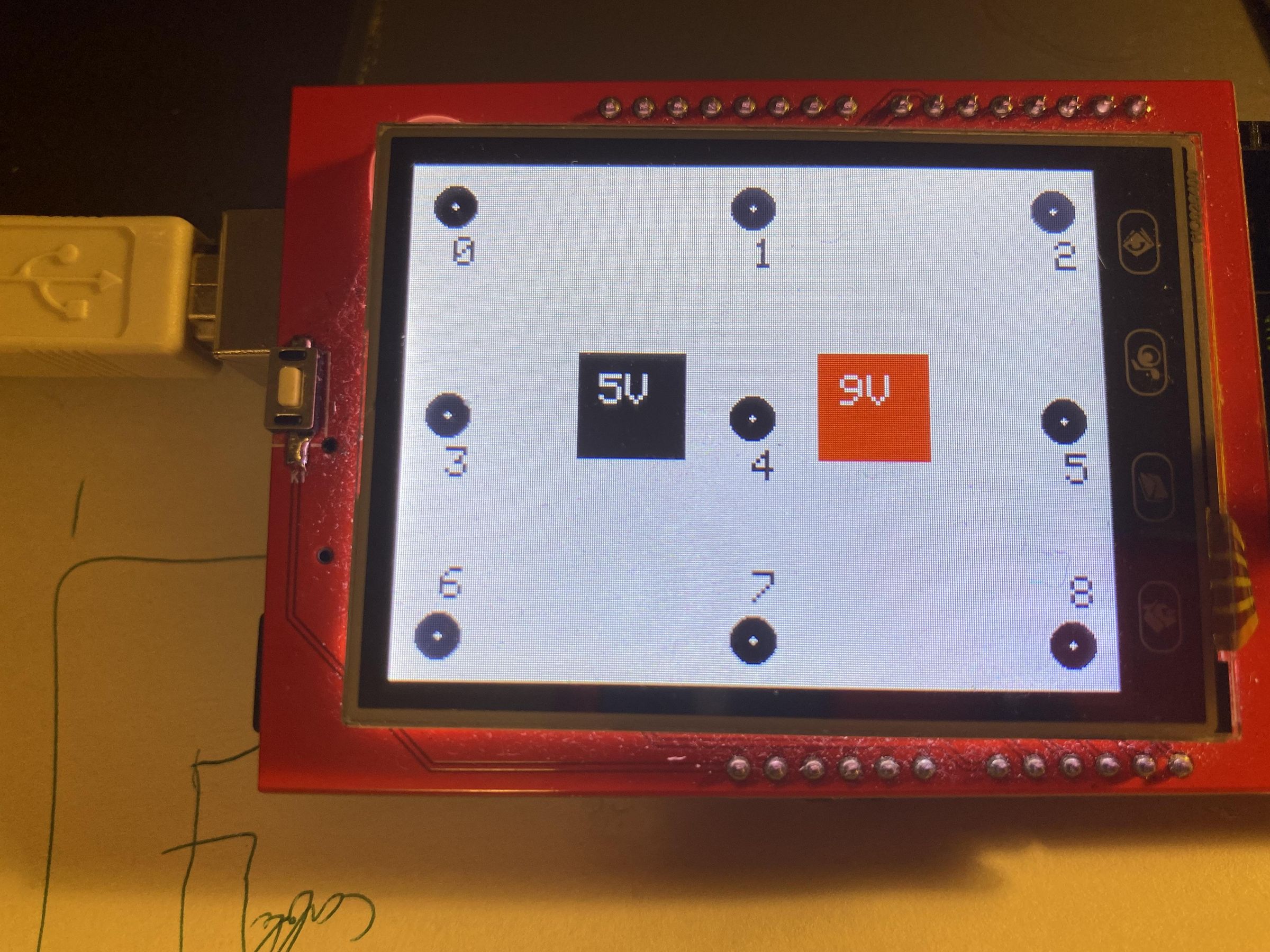TFT Touch Display - Aligning Touch Points to Display Pixels : 4 Steps ...
