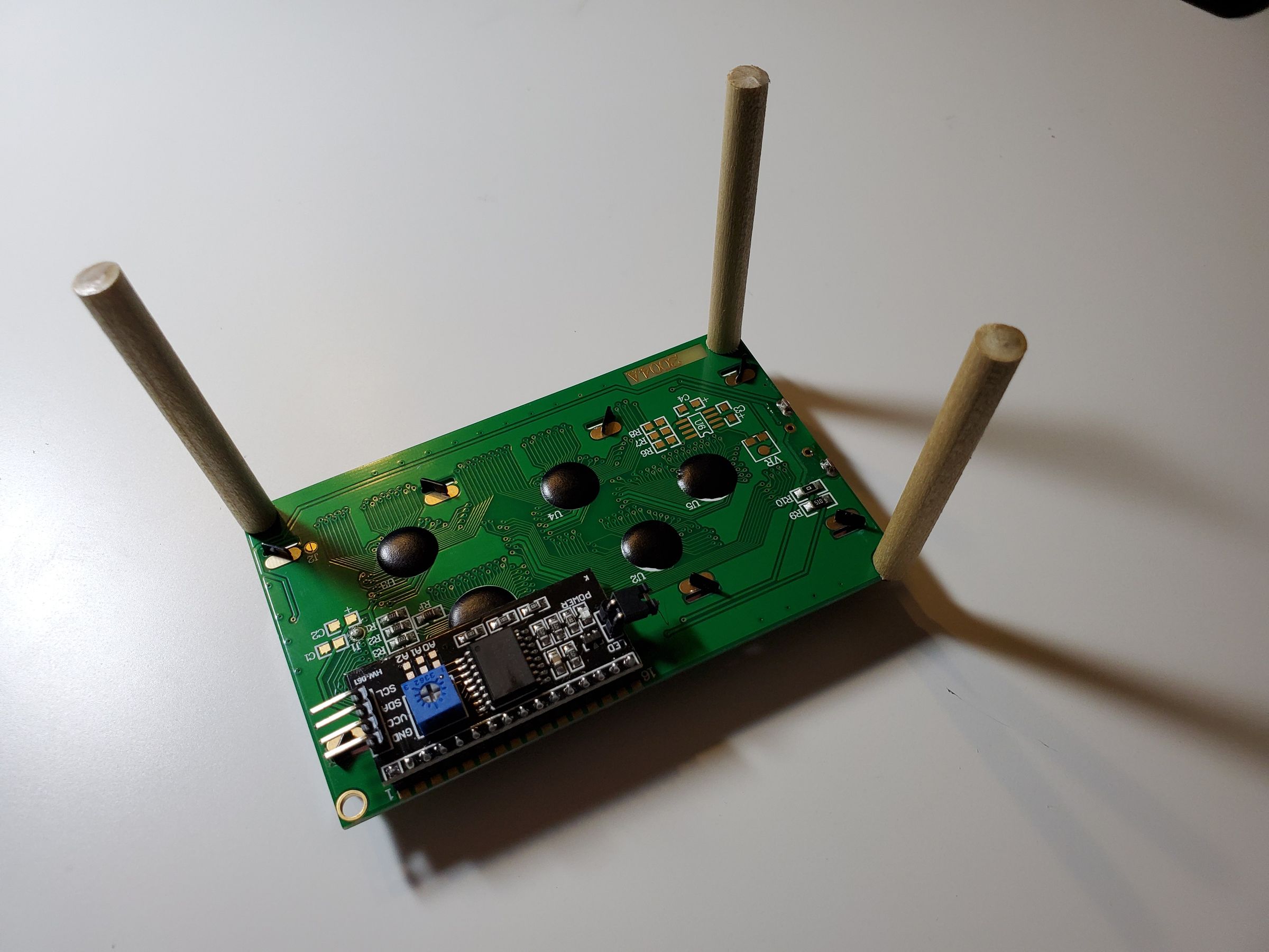 Handheld Arduino Paper Rock Scissors Game Using 20x4 LCD Display With ...