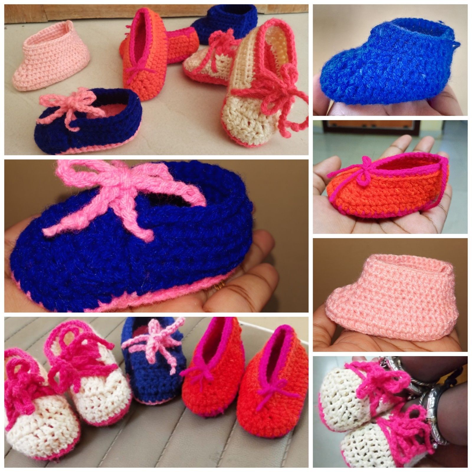Cute Baby Booties : 7 Steps - Instructables