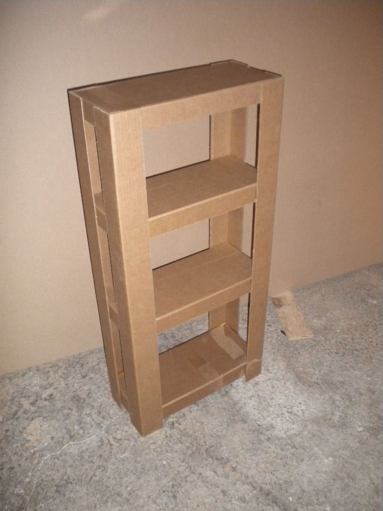 Easy Cardboard Shelves : 3 Steps - Instructables