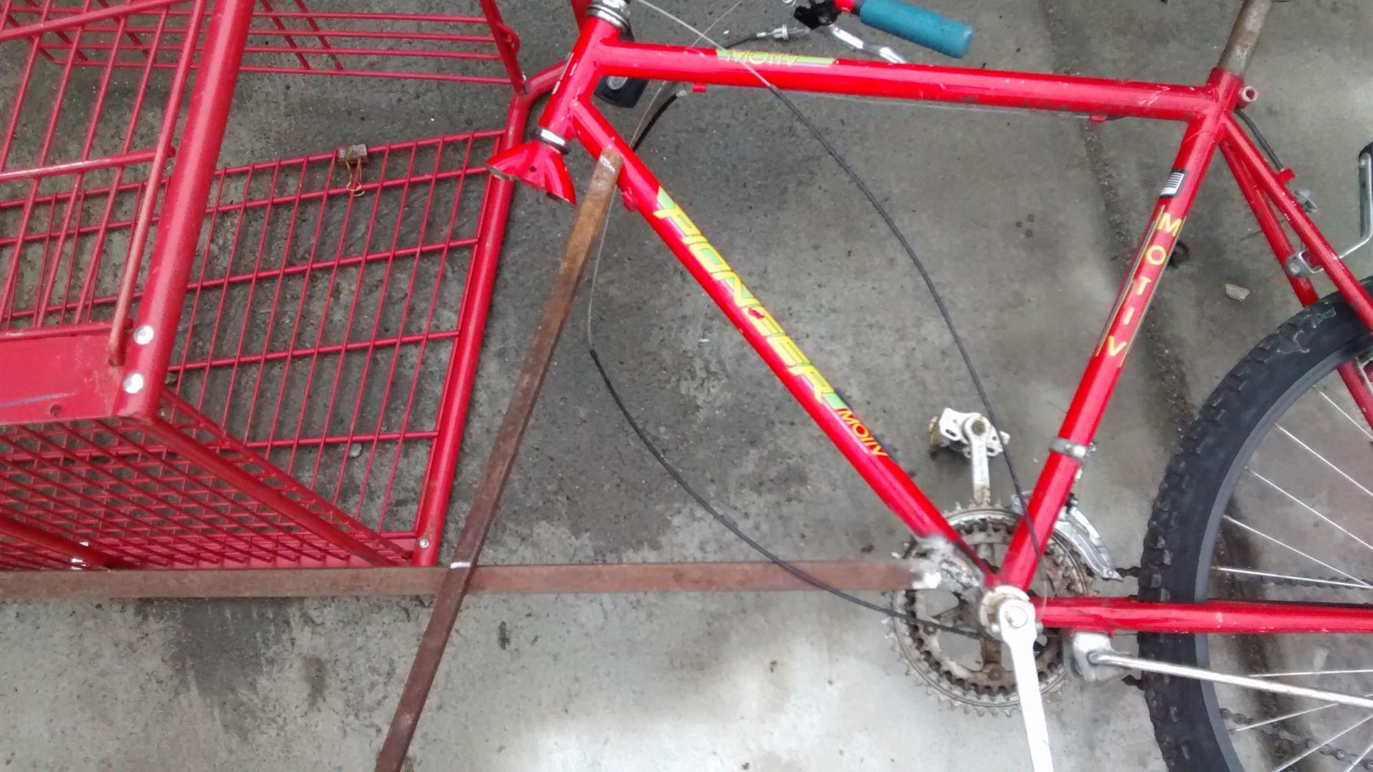 Build a Shopping Cart Cargo Bike : 7 Steps (with Pictures) - Instructables
