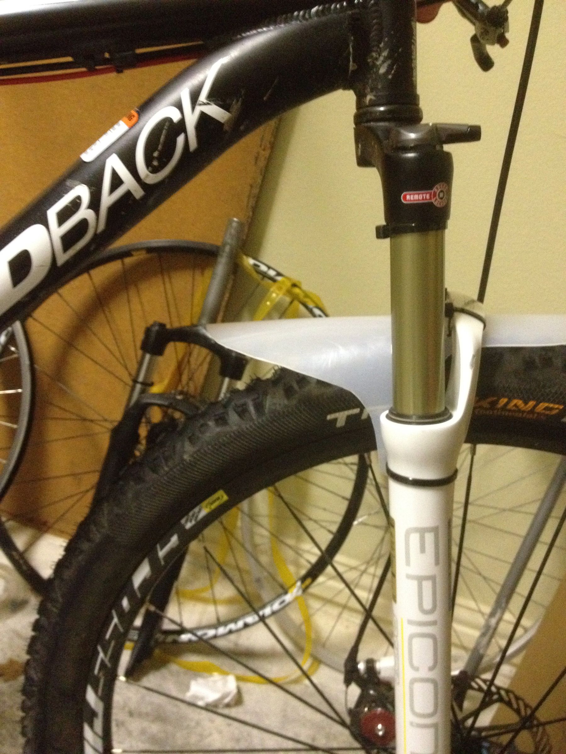 $1 MTB Mud Guard : 6 Steps - Instructables