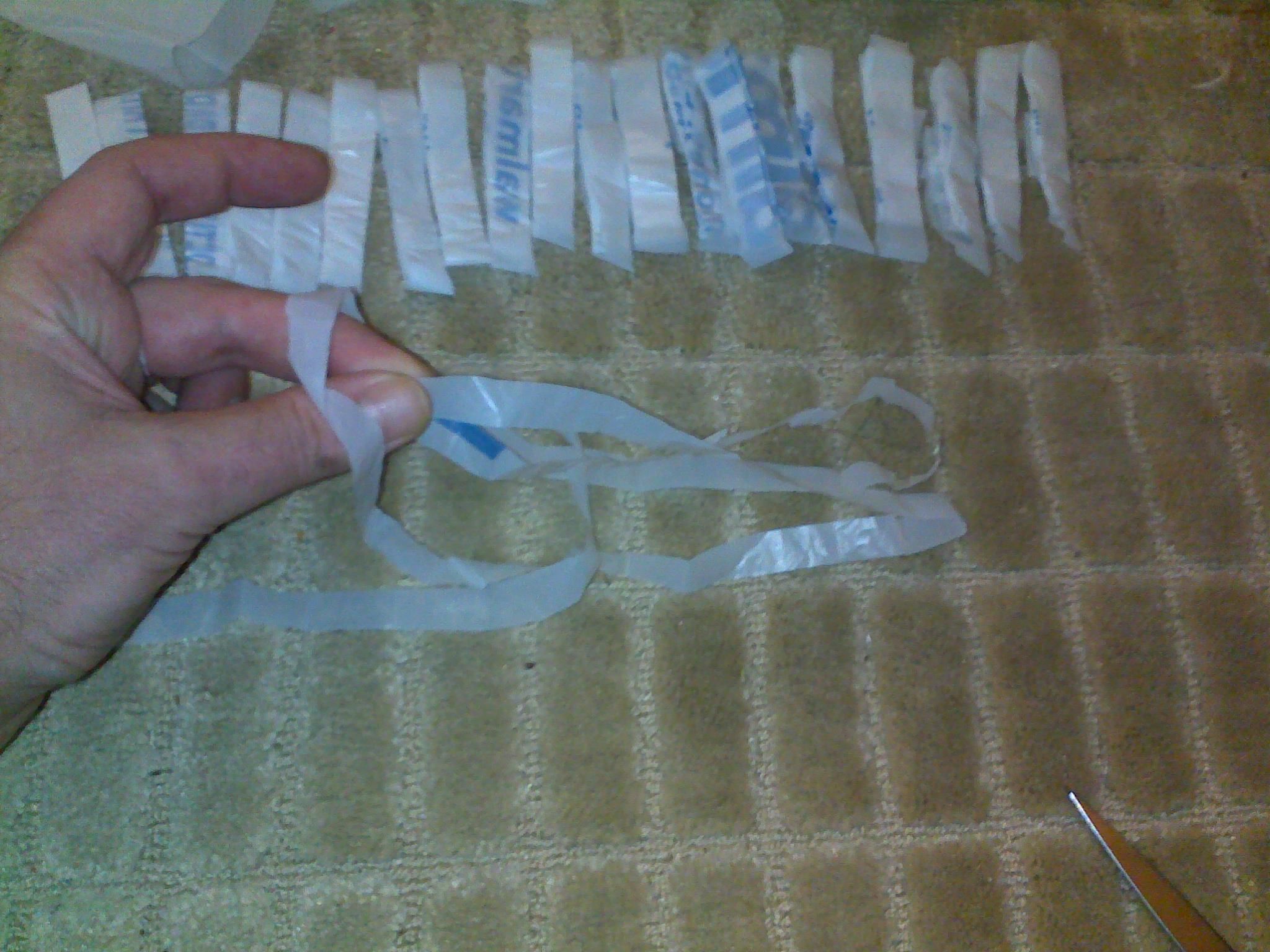 Useful & Durable 7 Strand Rope (cord) From Plastic Shopping Bags : 11 ...