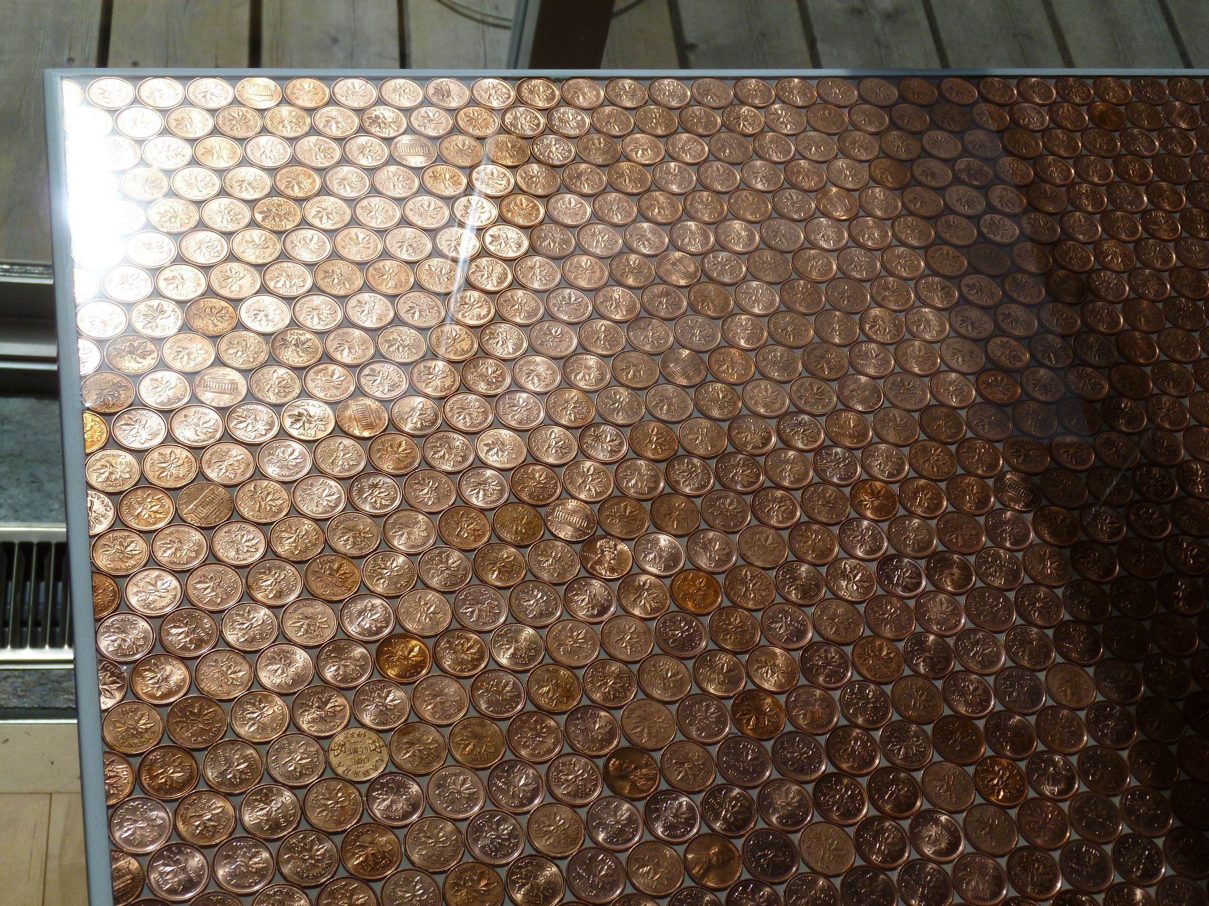 PENNY TABLE : 4 Steps (with Pictures) - Instructables