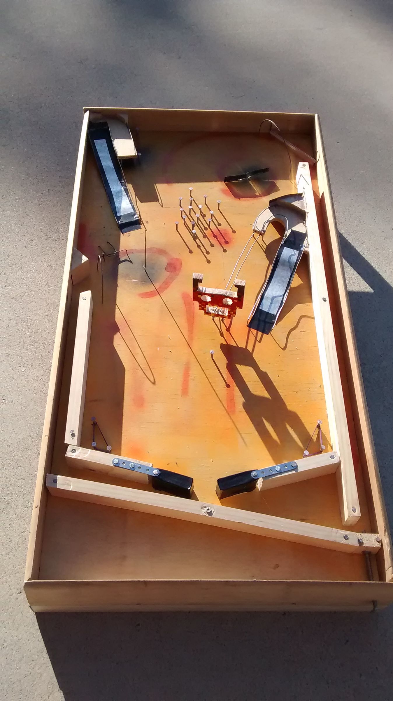 Homemade Pinball Machine : 7 Steps - Instructables