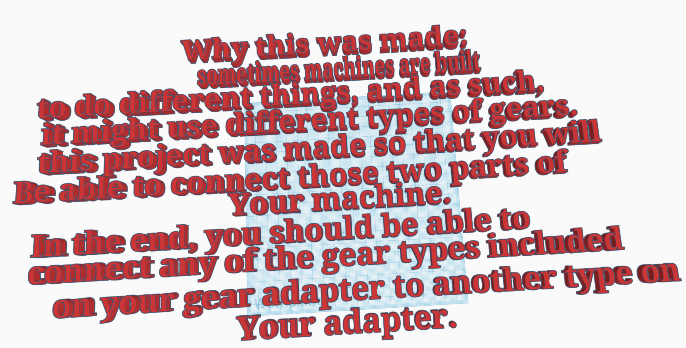 Gear Adapter : 3 Steps - Instructables