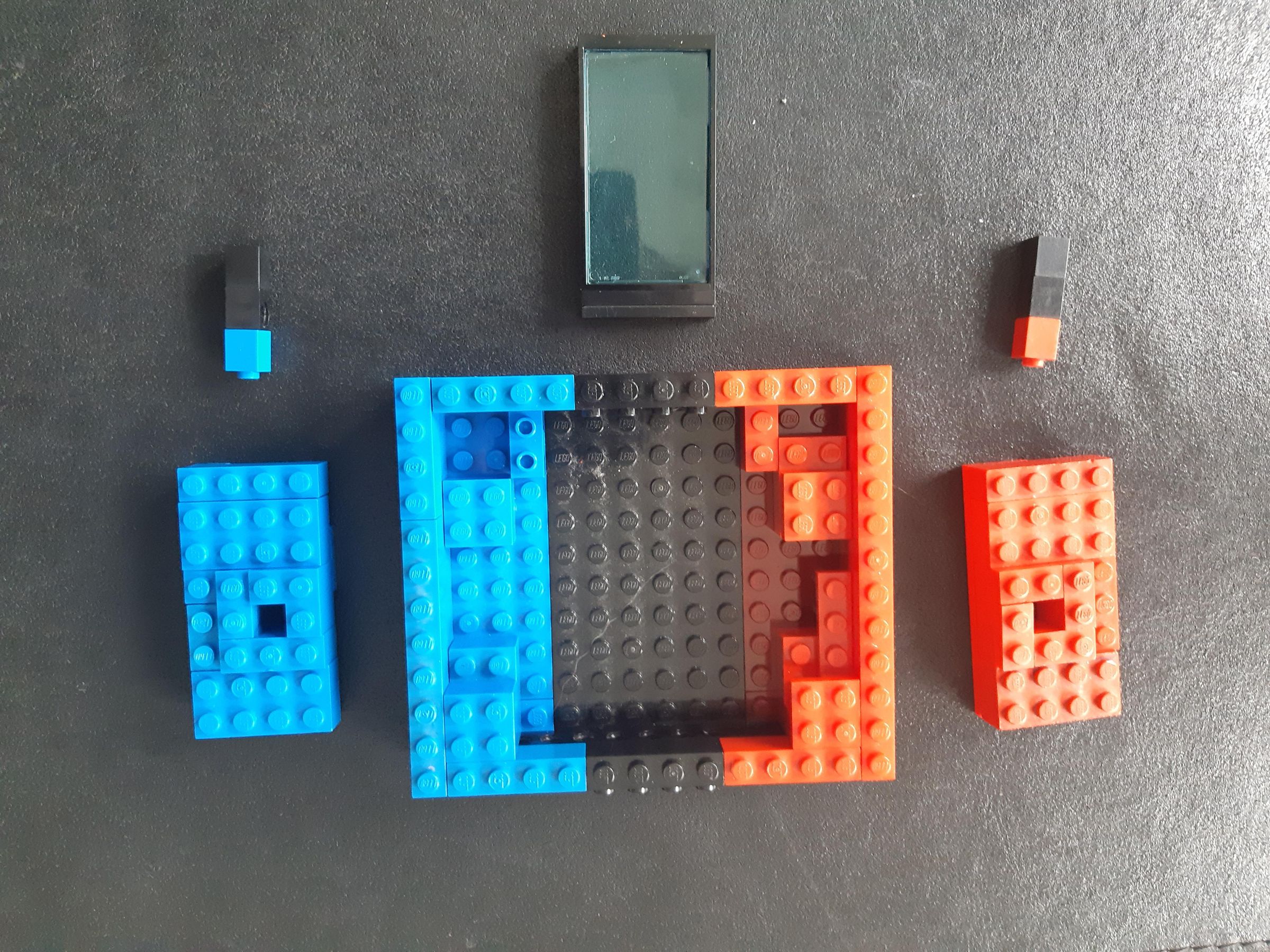 Lego Portable Gaming Console With Space Invaders : 4 Steps - Instructables