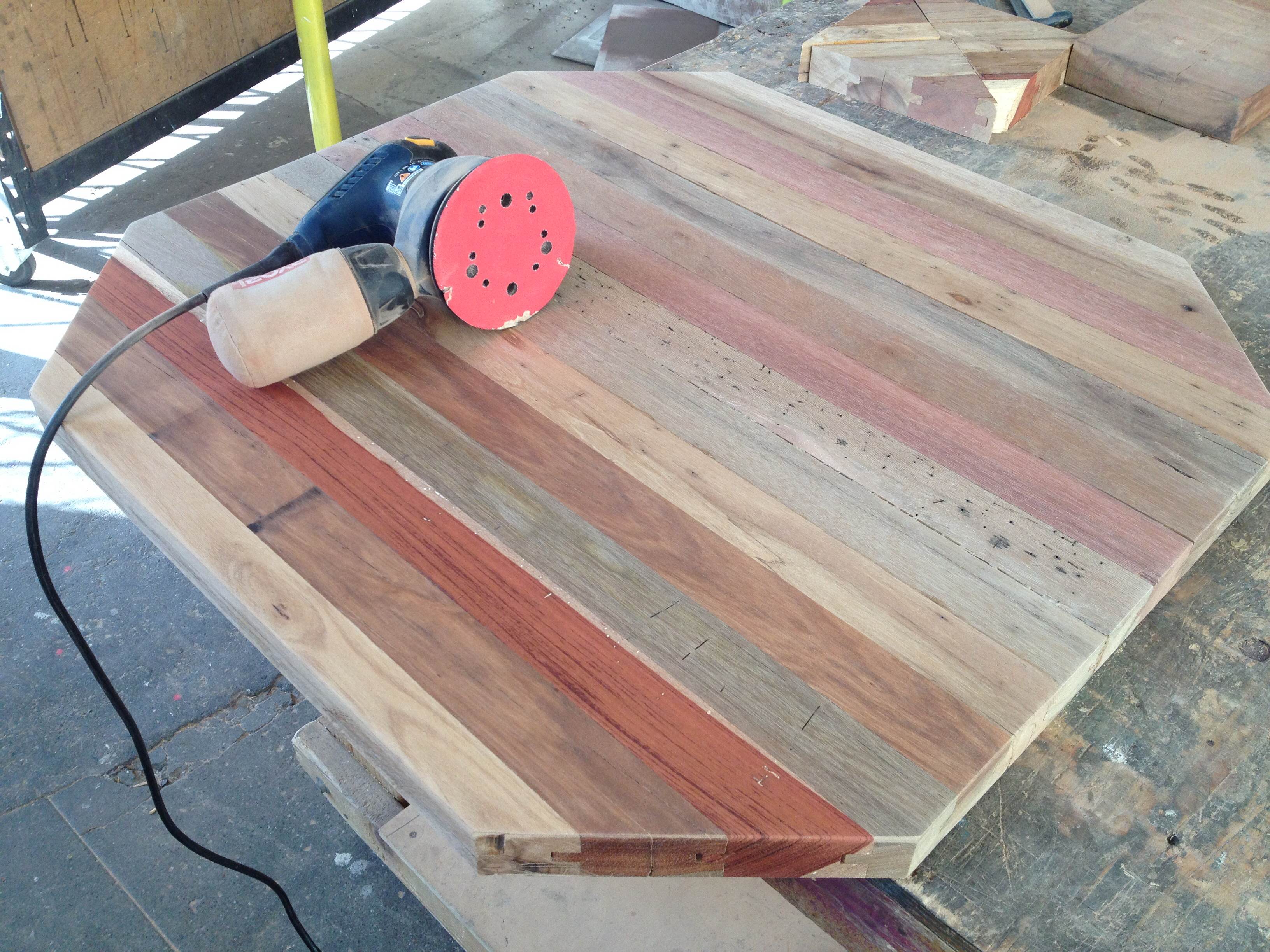 How to Make a Reclaimed Tongue & Groove Table Top - Instructables