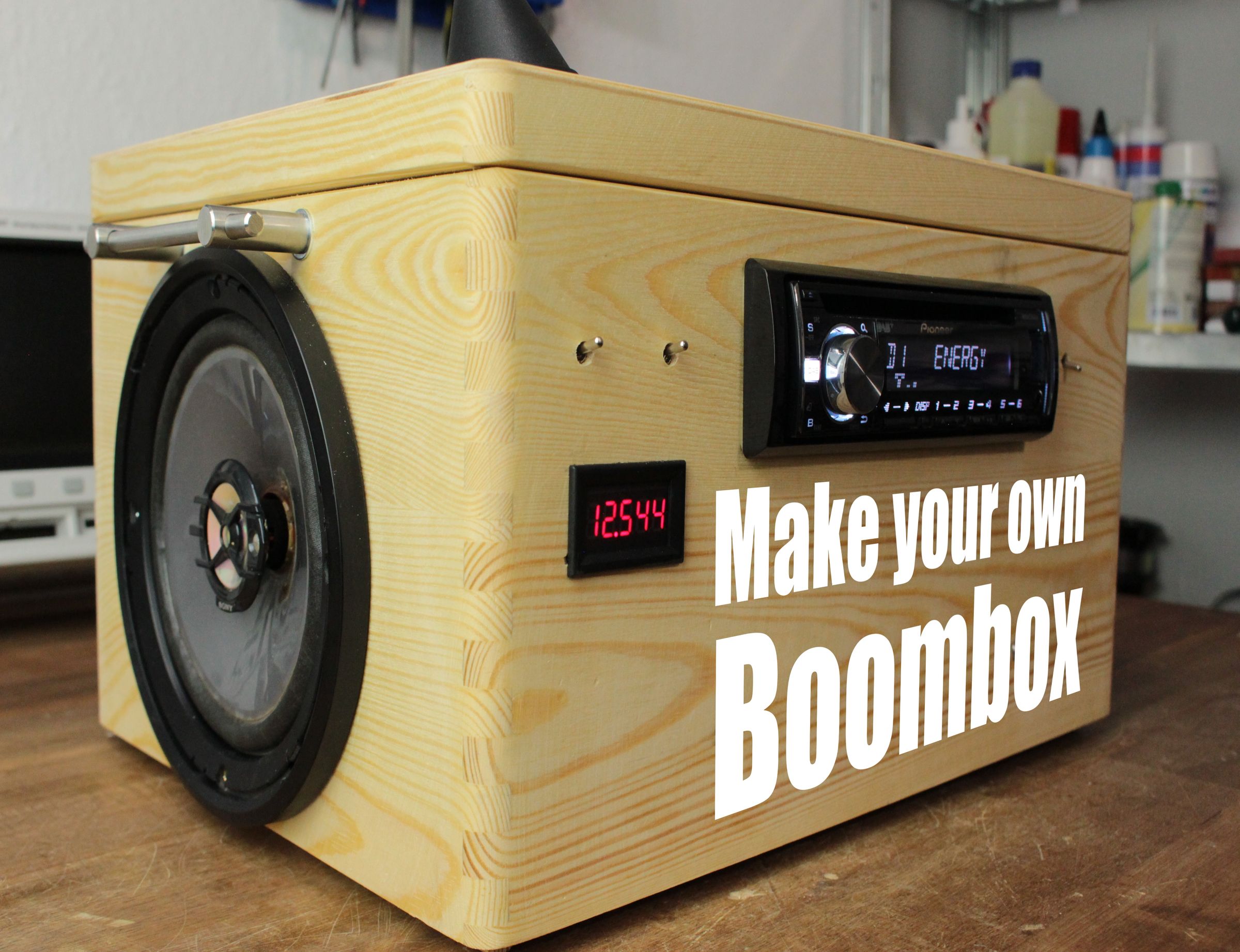 Make Your Own Boombox : 5 Steps (with Pictures) - Instructables