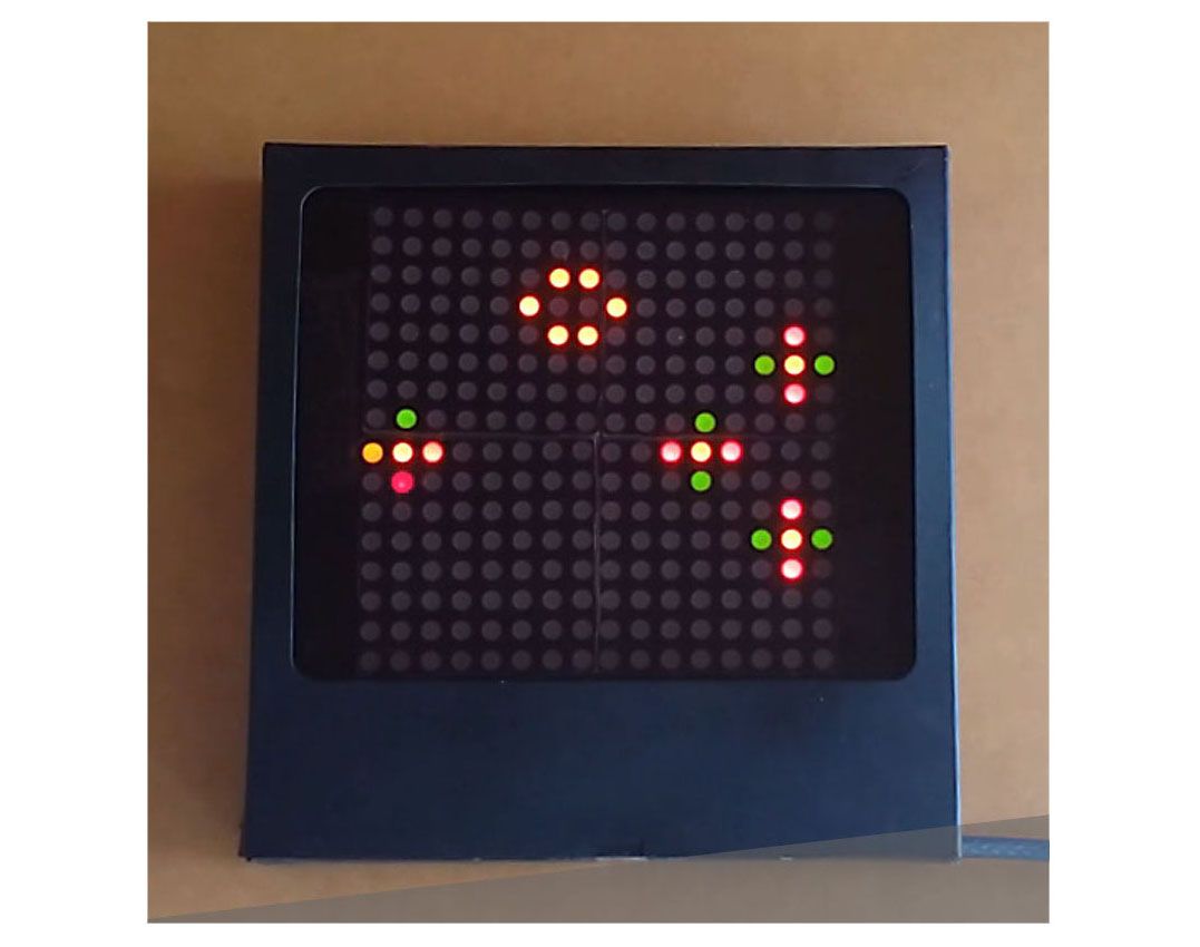 Arduino Based Bi-color LED Matrix Game of Life : 5 Steps (with Pictures ...
