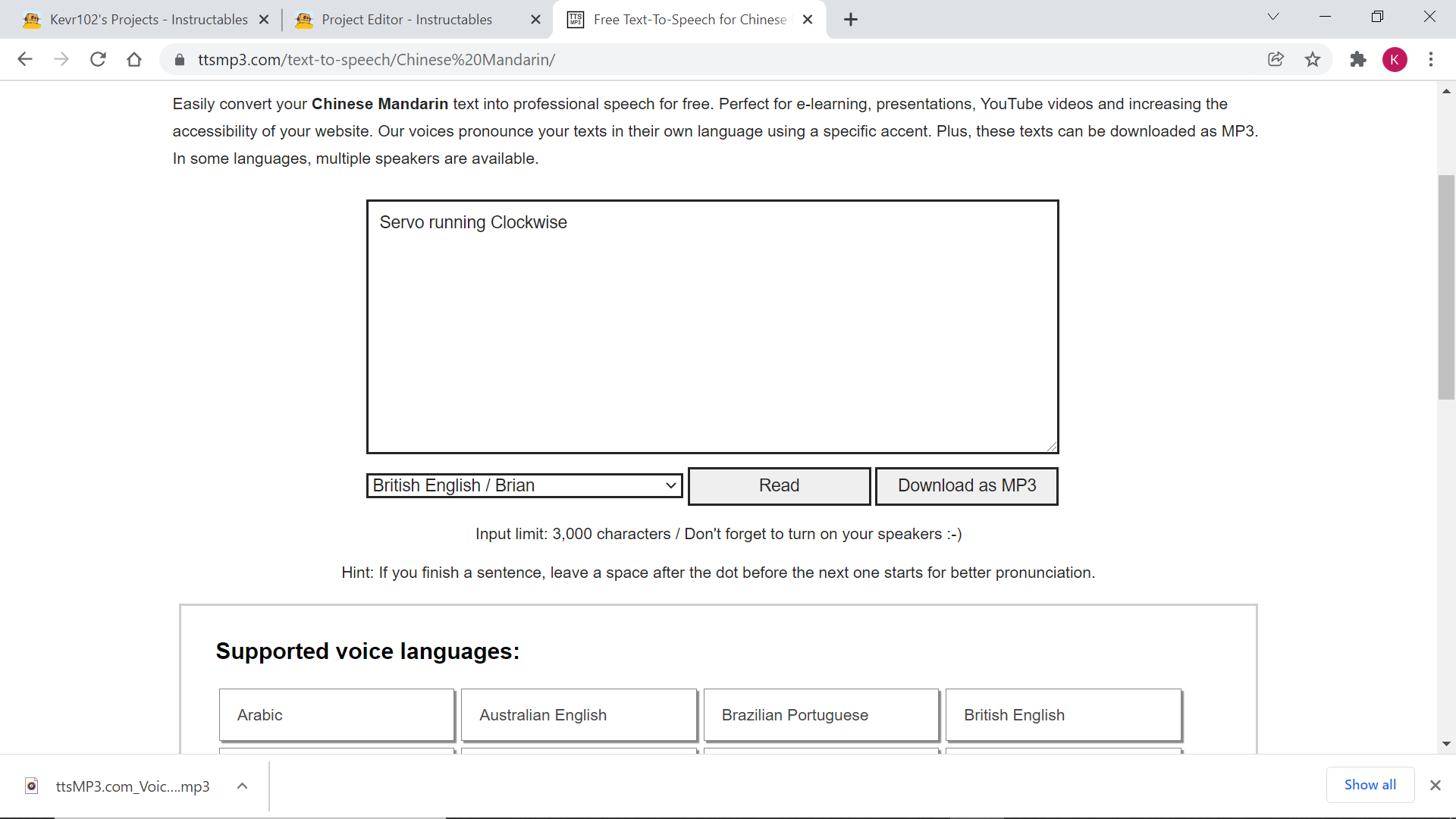 Arduino Nano Voice Controlled Multi Tasking Coding Tutorial : 8 Steps ...