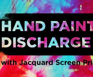 Hand Painted Discharge Techniques : 5 Steps - Instructables