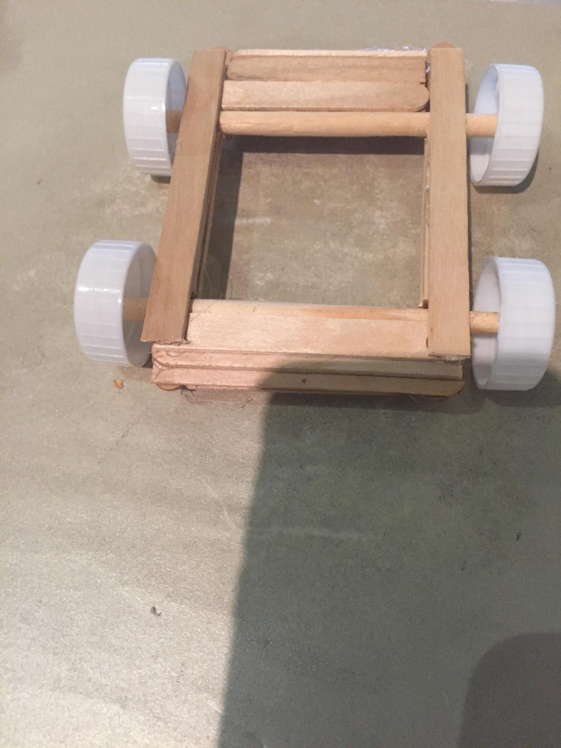 Design for Change, Making a Car Out of Popsicle Sticks. : 4 Steps ...