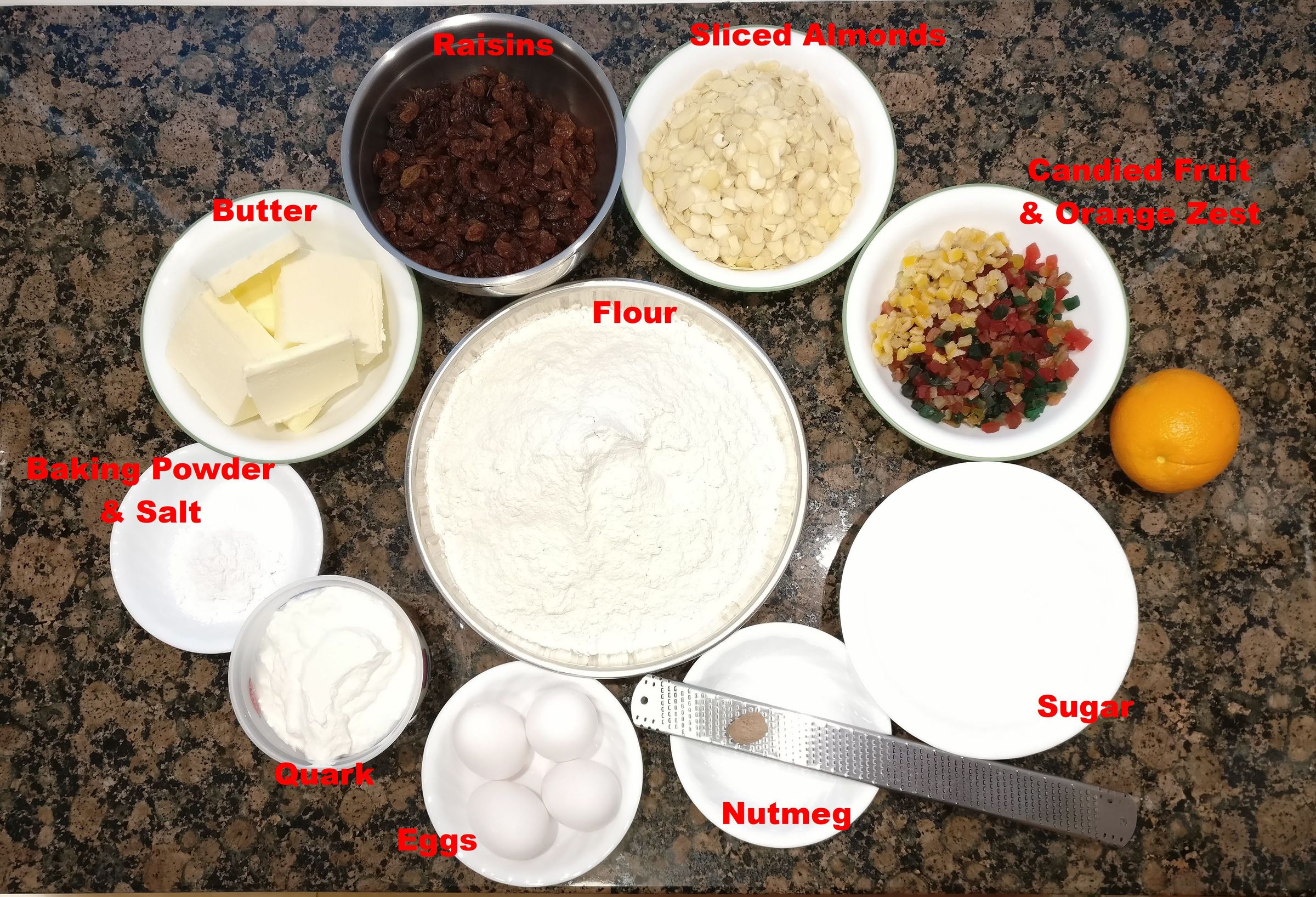 German Quark Stollen : 4 Steps (with Pictures) - Instructables