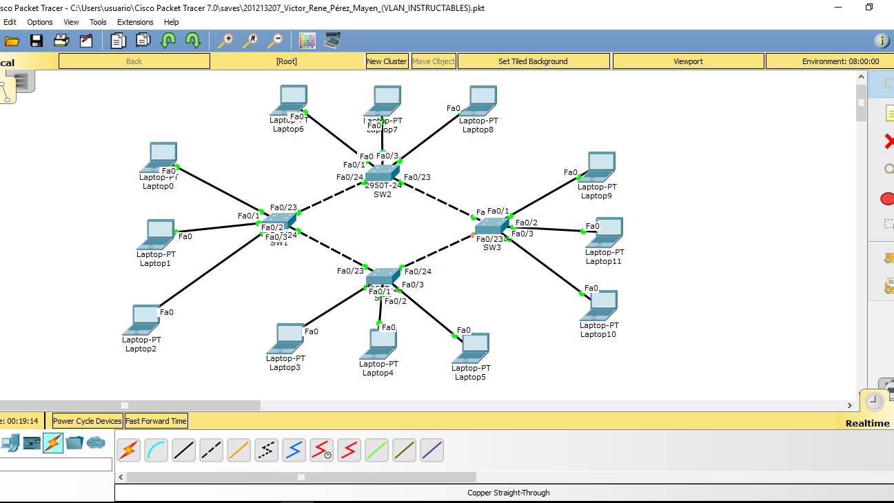 Configure VLAN in Cisco Packet Tracer : 7 Steps - Instructables
