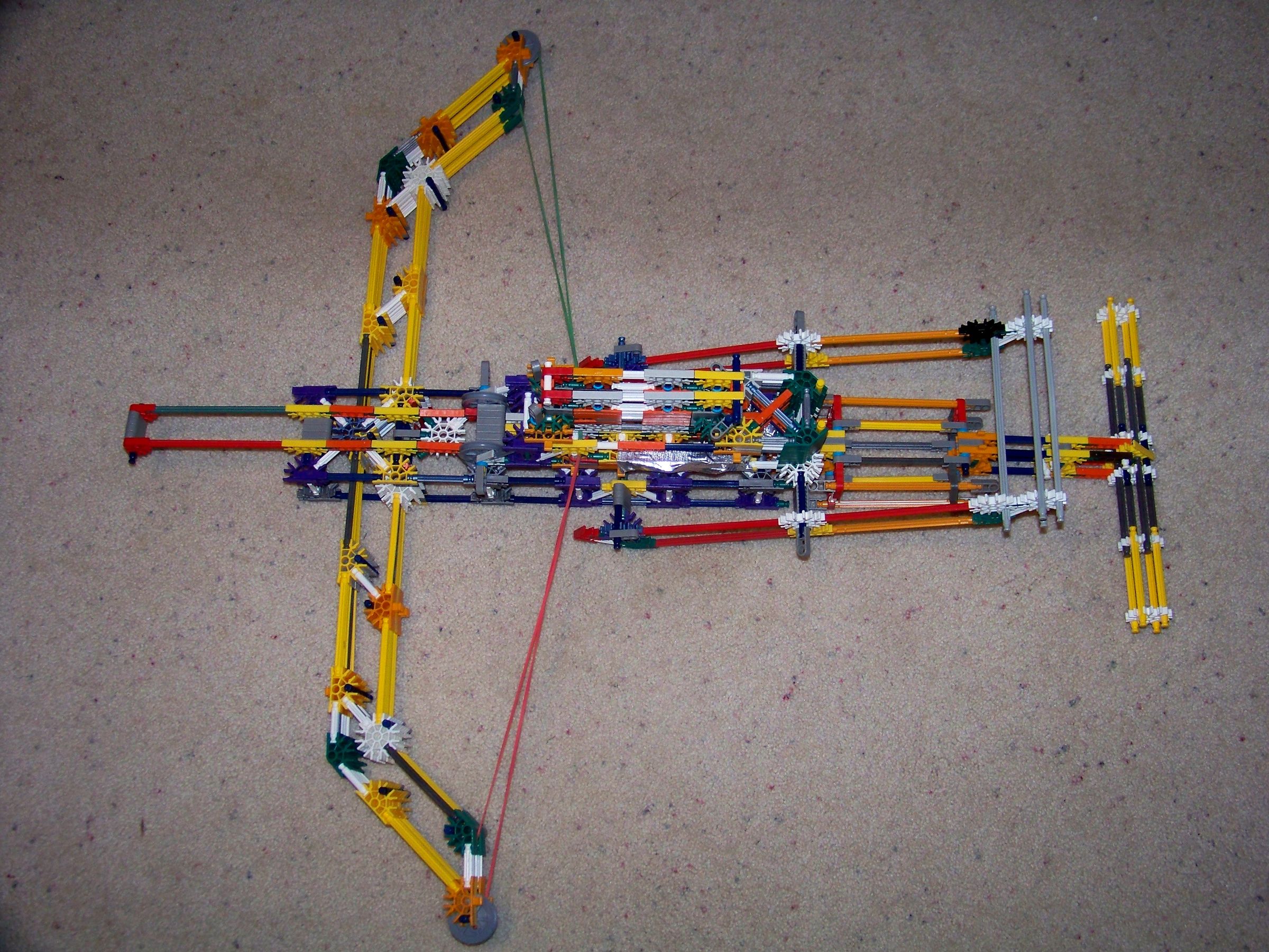 Knex Chu-ko-nu or Repeating Crossbow - Instructables