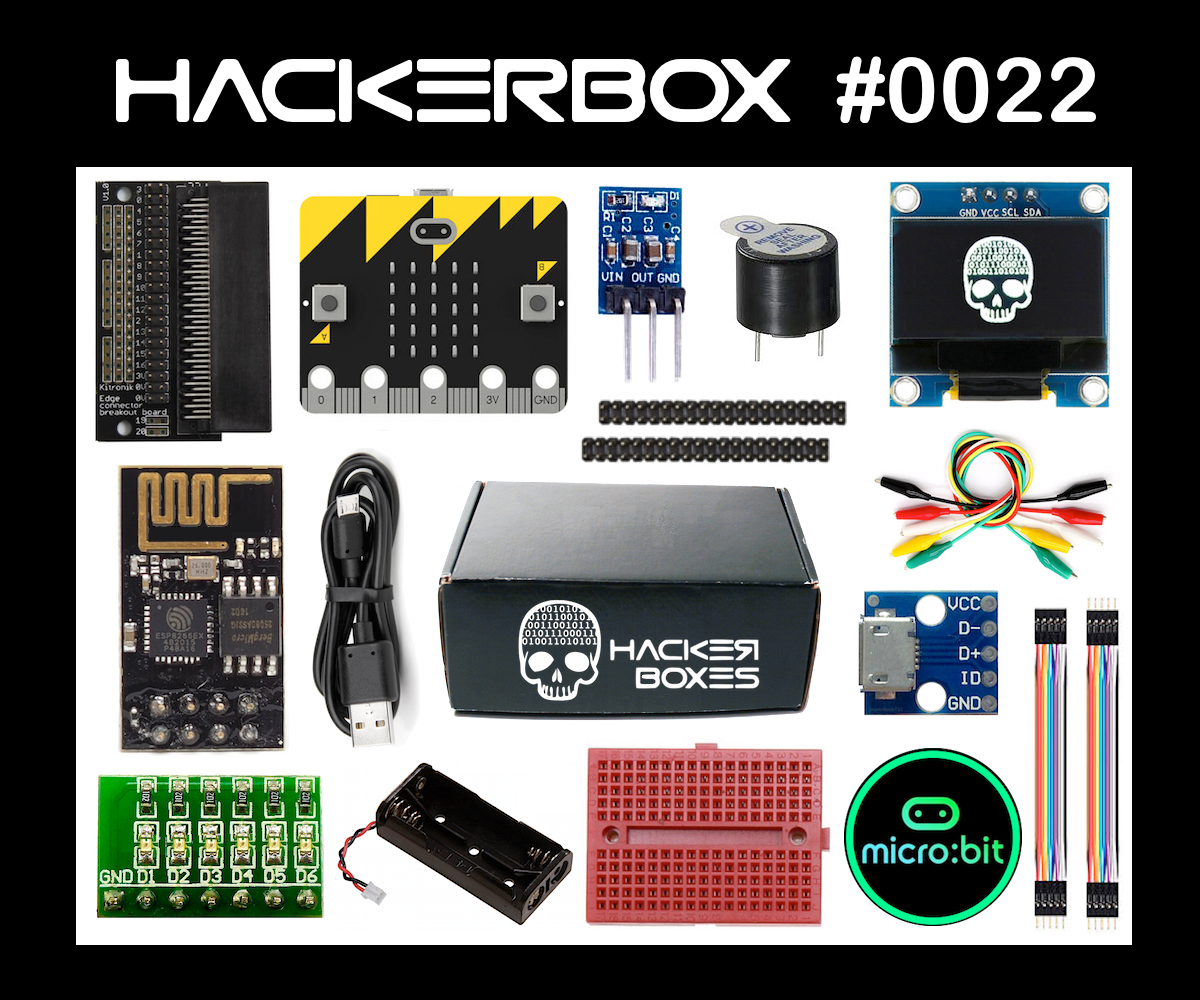 HackerBox 0022: BBC Micro:Bit : 12 Steps - Instructables