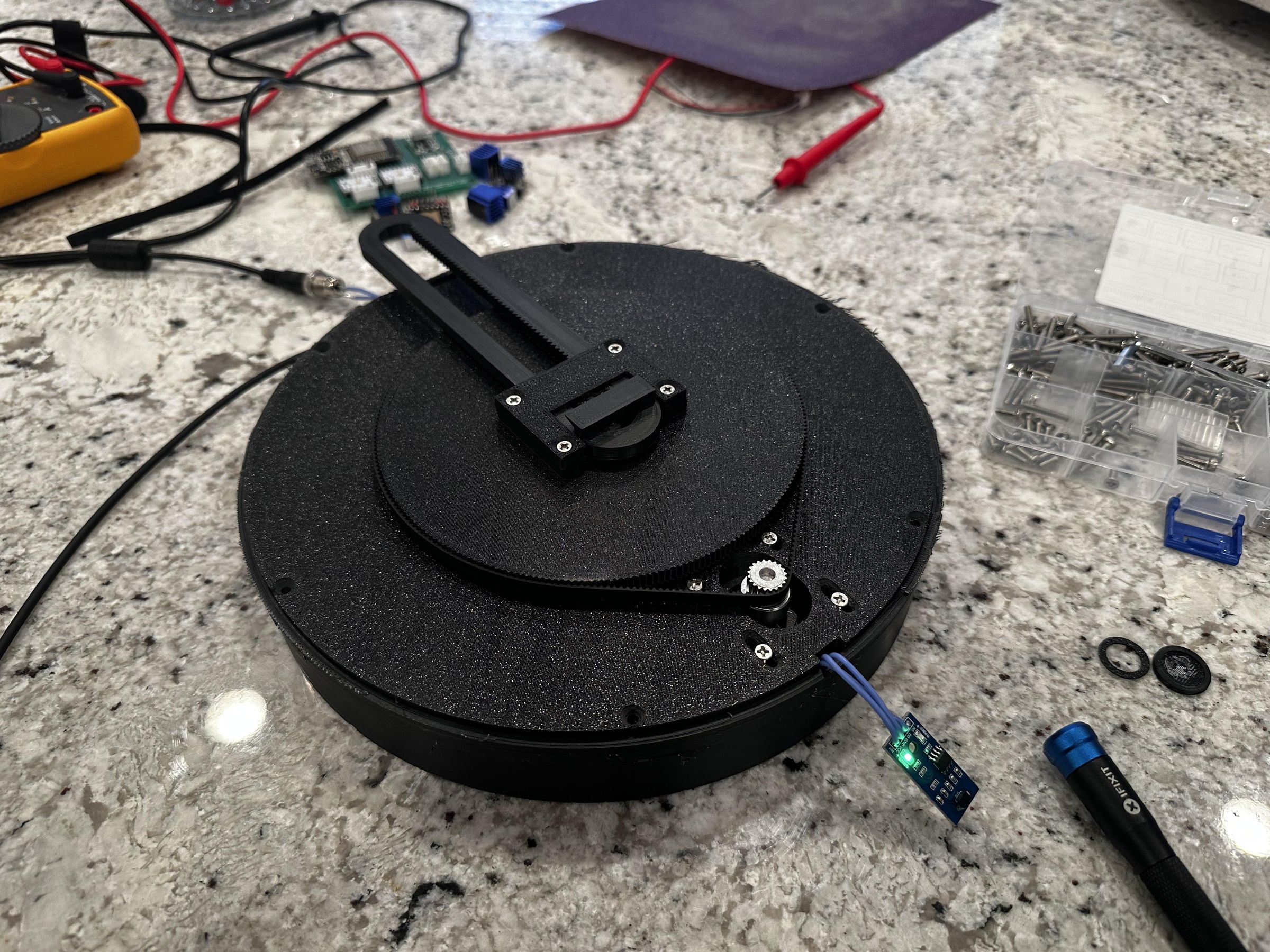 ESP32-Powered Tabletop Kinetic Sand Drawing Robot : 14 Steps (with Pictures) - Instructables