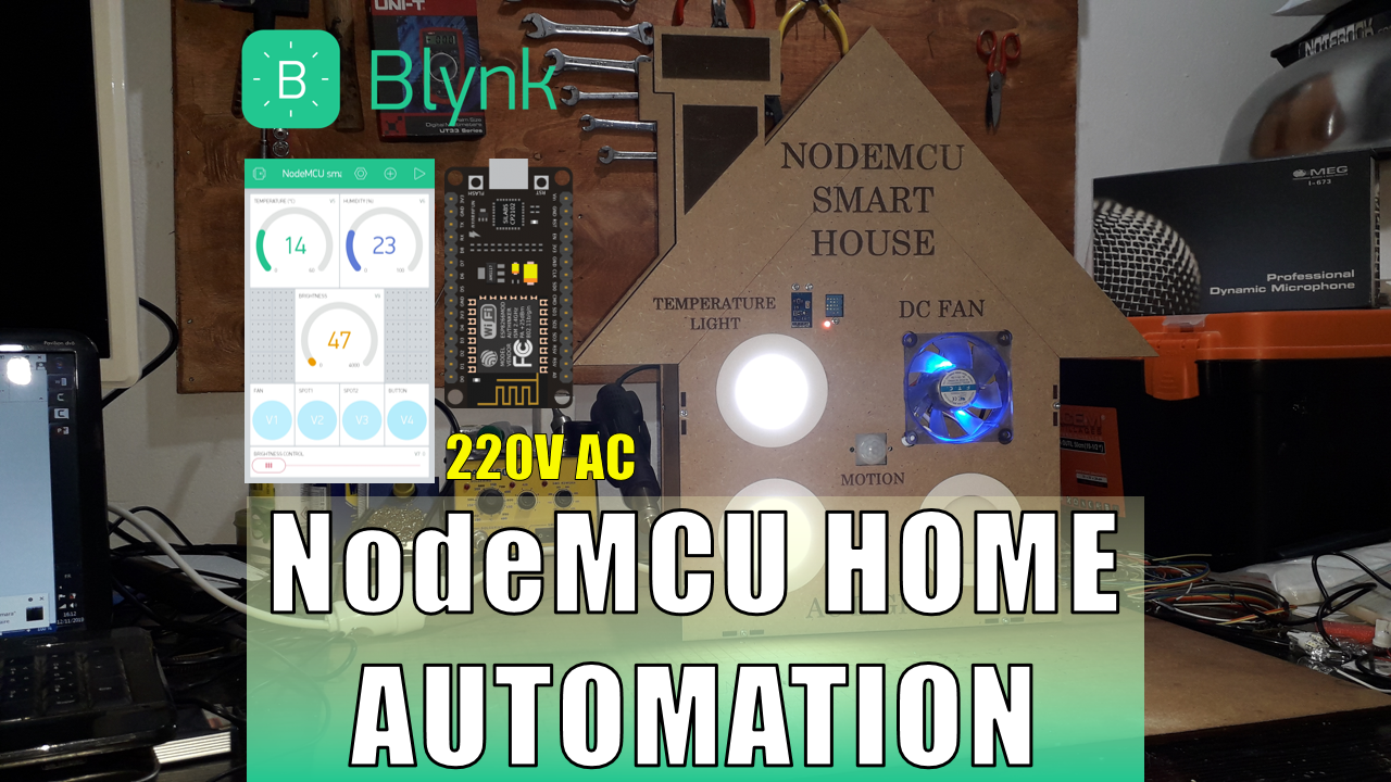 NodeMCU Home Automation (ESP8266) : 7 Steps - Instructables