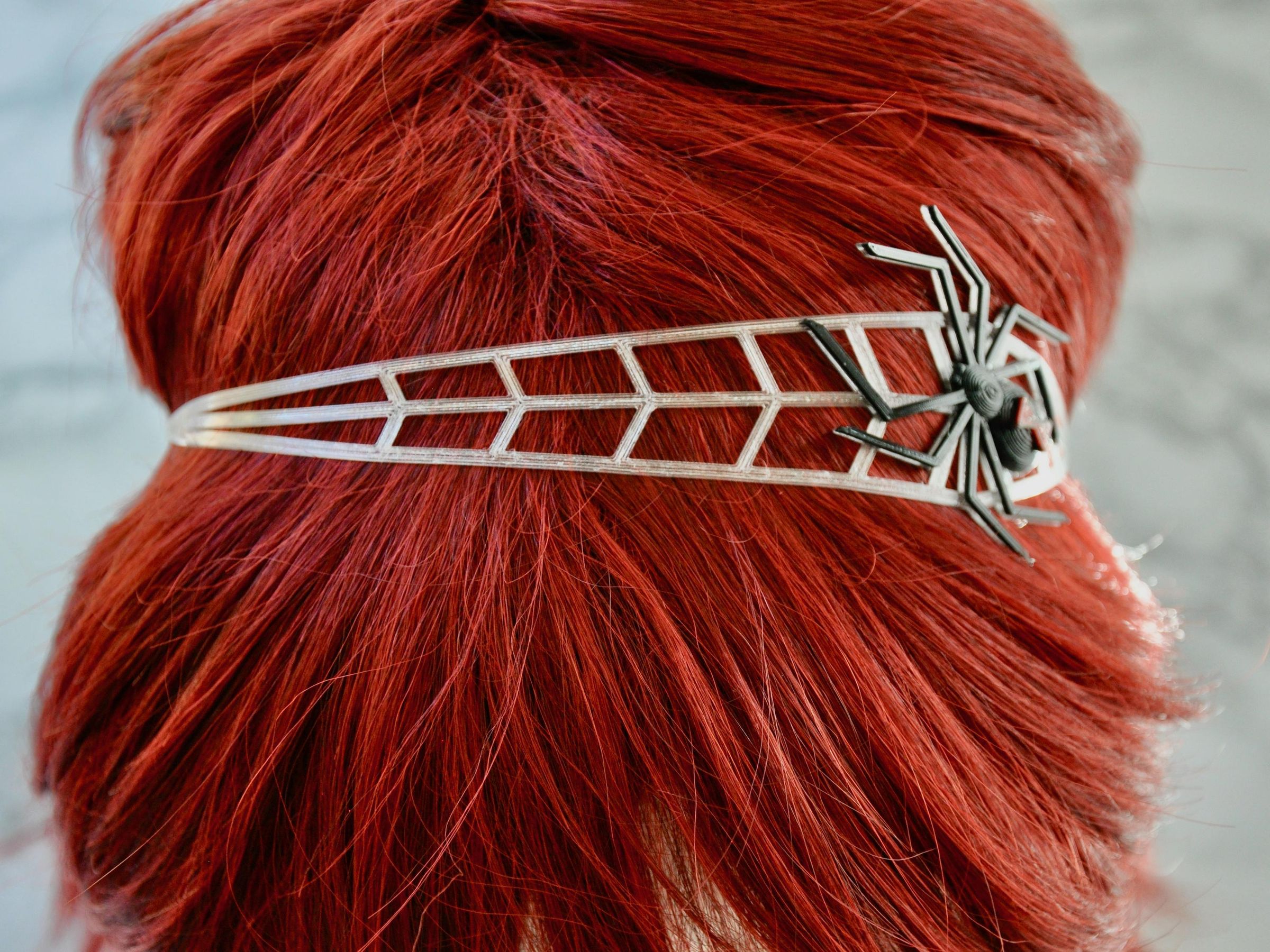Flexible 3D Print Headband - Halloween Spider and Bloody Drips : 4 ...