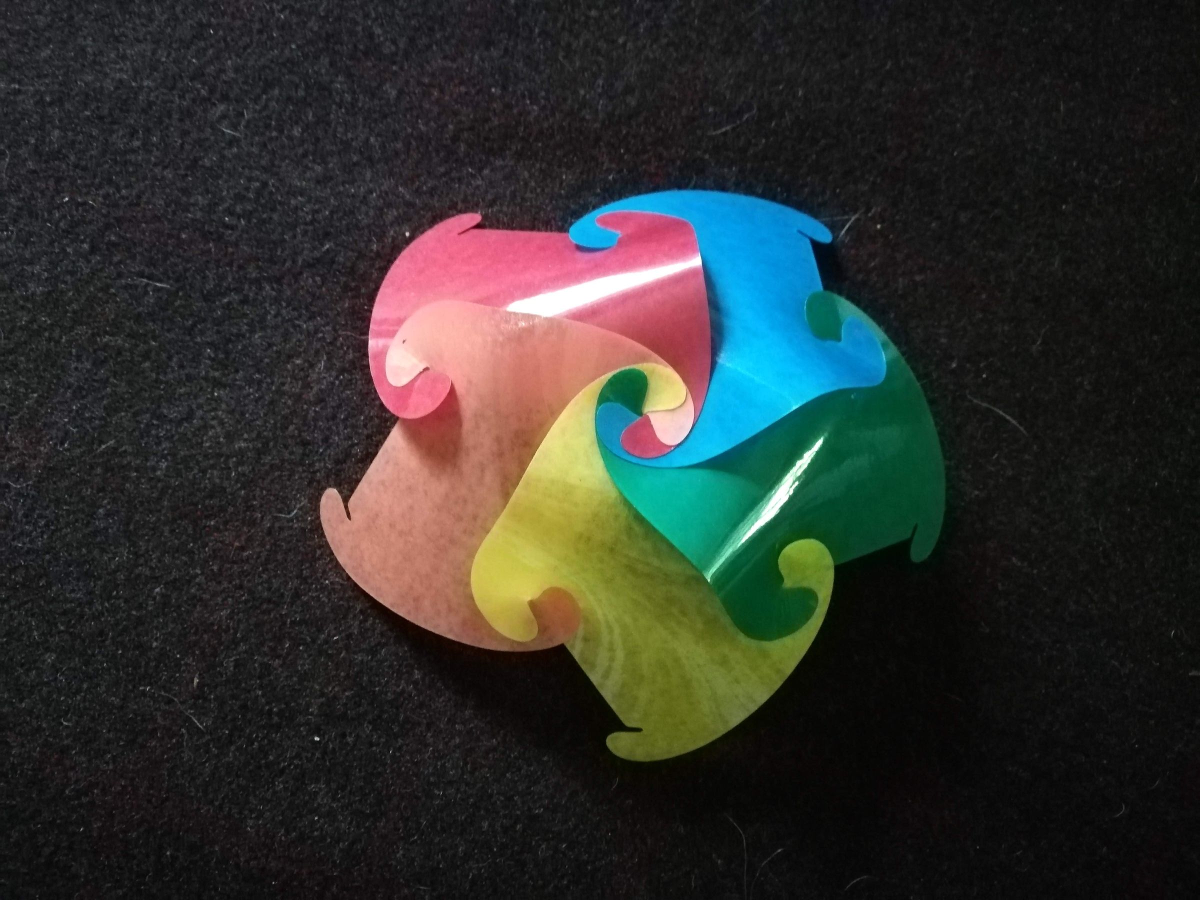 Rainbow IQ Puzzle Laminated Paper Lamp : 9 Steps (with Pictures ...