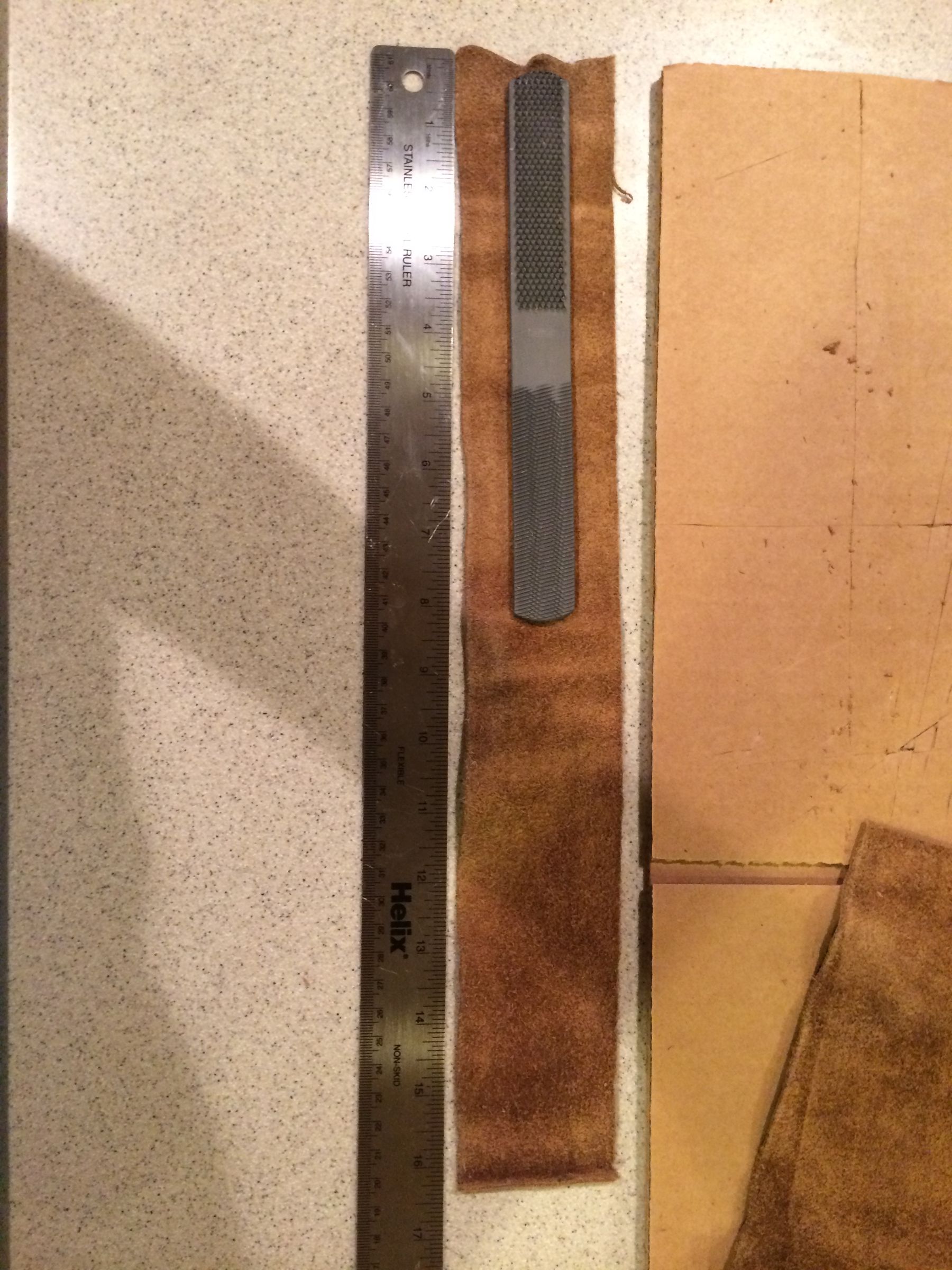 Cheap, Quick, and Easy Leather Sheath for File : 6 Steps (with Pictures ...