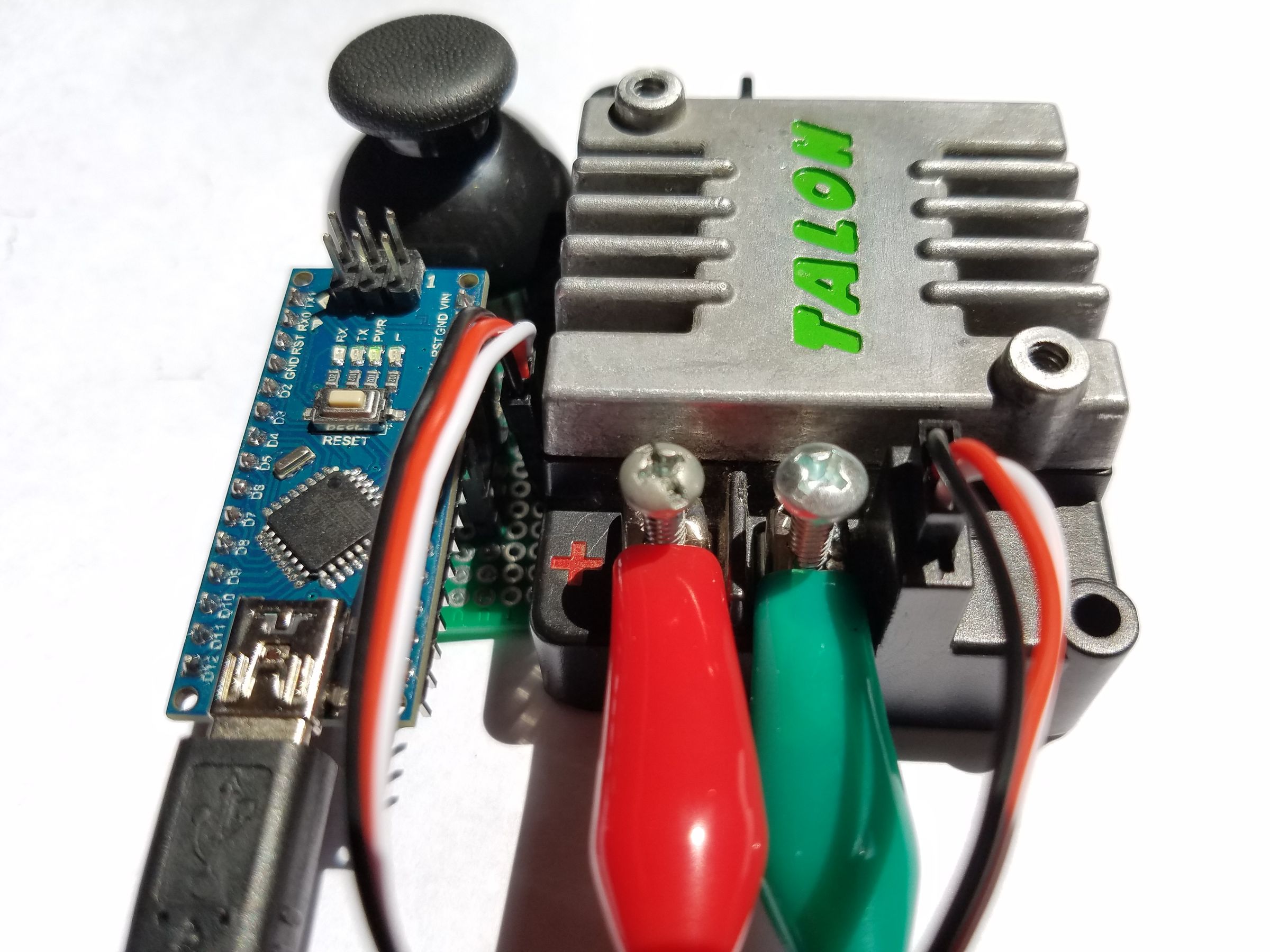 Cheap Arduino Thrifty Throttle (PWM Generator for Servos, Escs, Talons ...