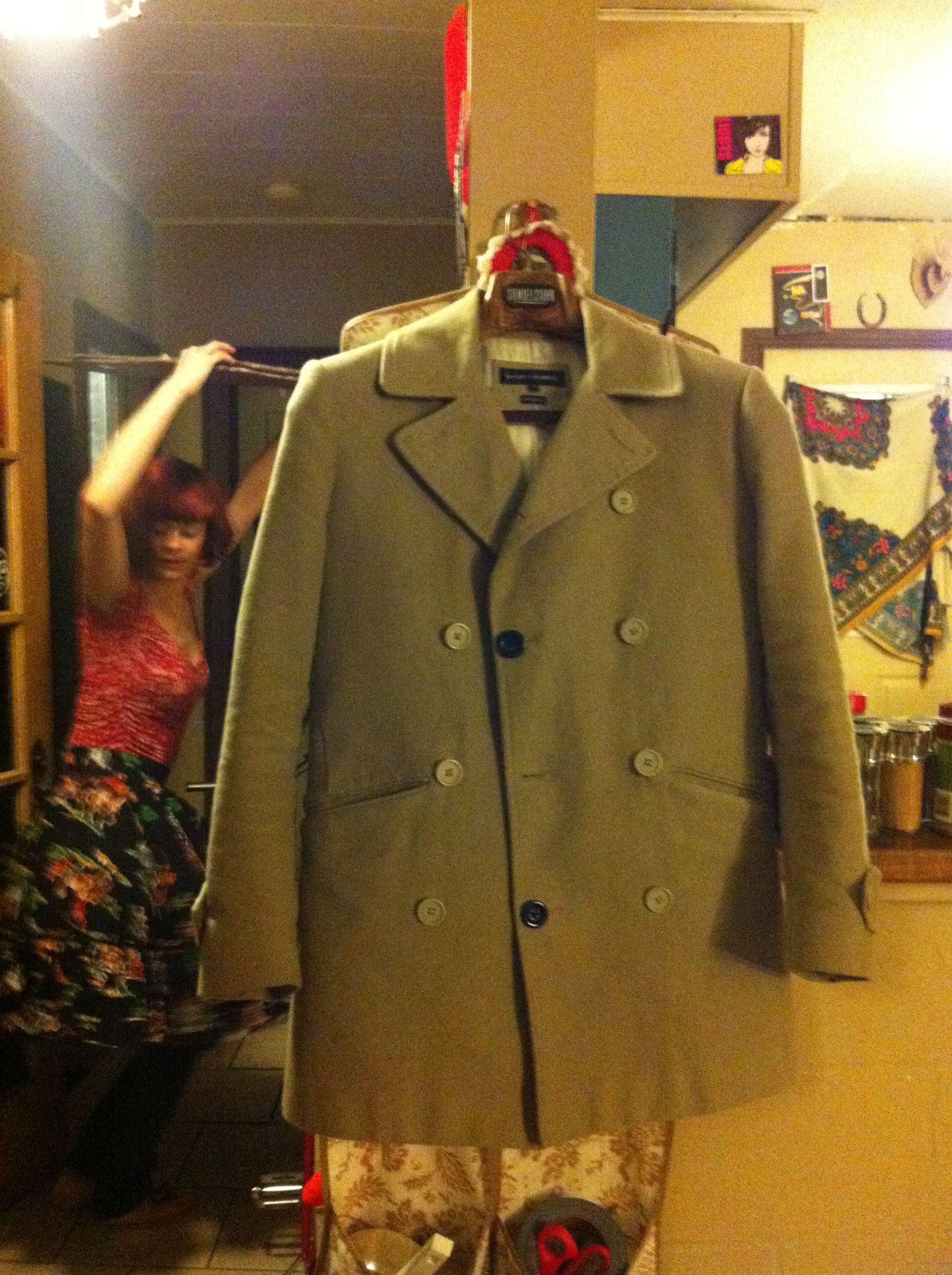 Making a Double Breasted Jacket Into a Single Breast : 3 Steps ...