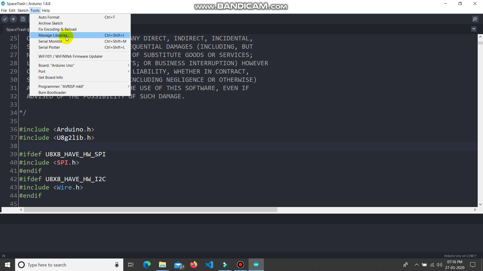Space Trash Game Using Arduino and OLED Display : 6 Steps (with ...