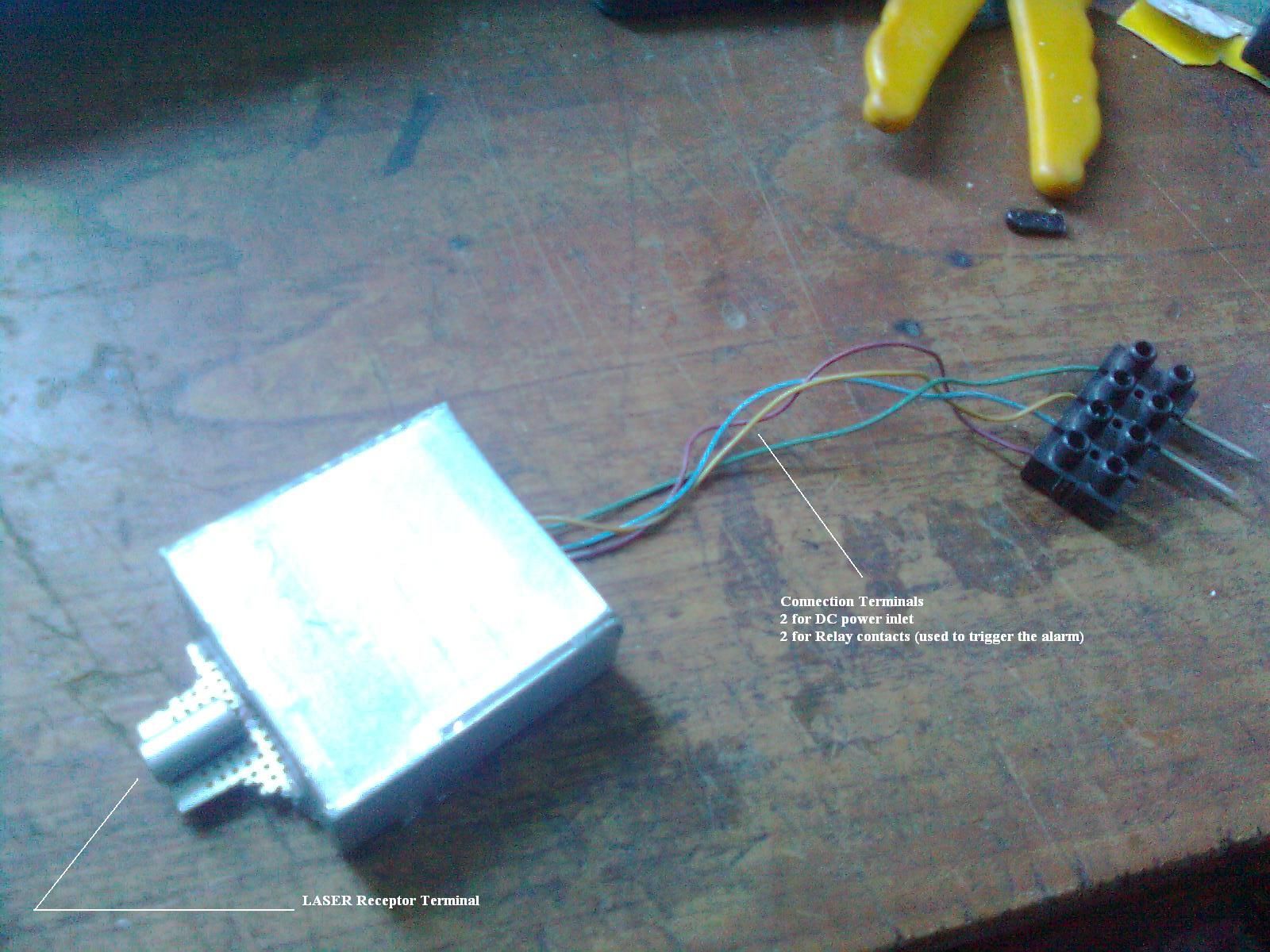 LASER Trip Wire Alarm Circuit : 5 Steps - Instructables