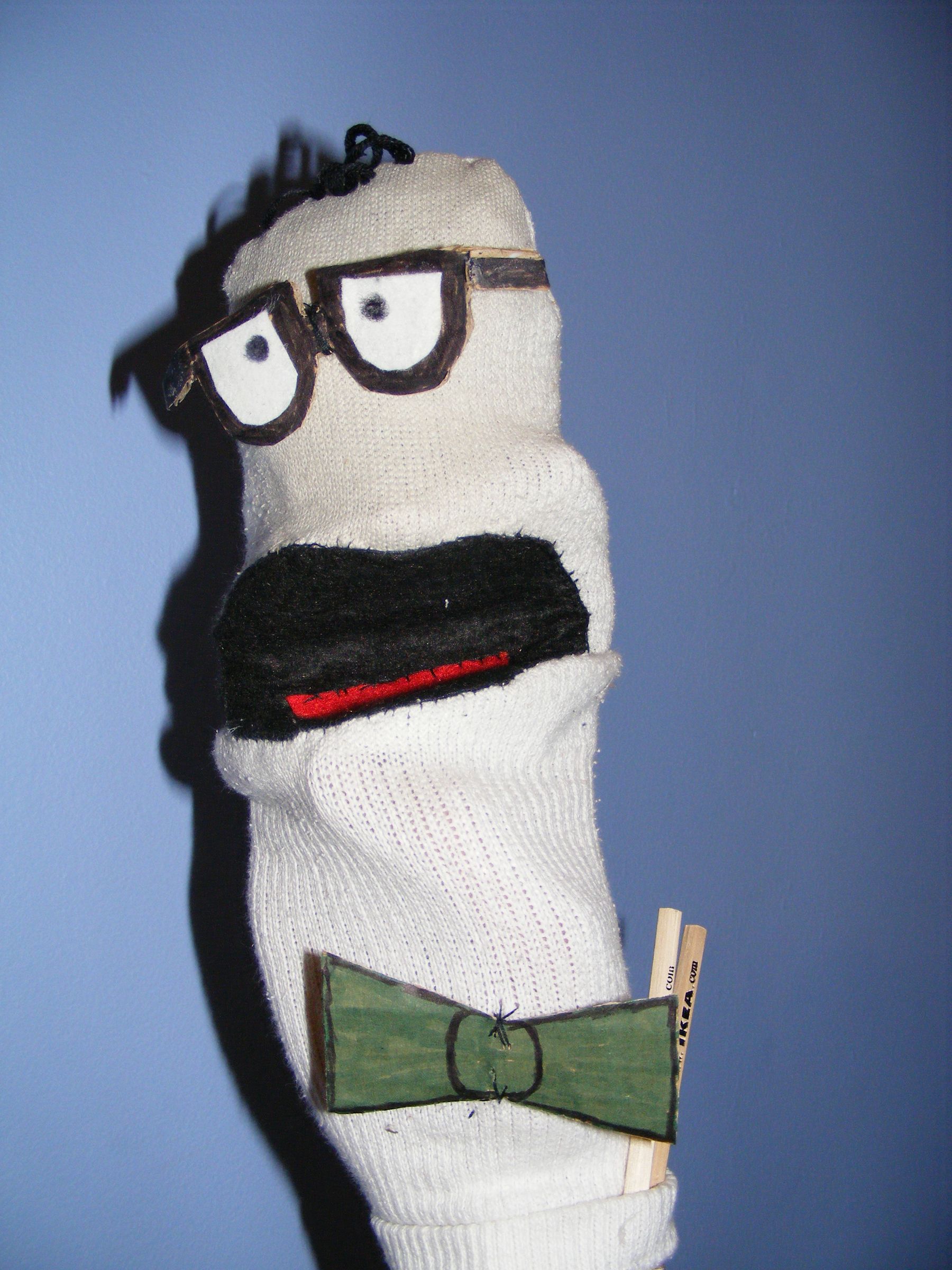 Cheap Entertainment - Sock-Muppet : 5 Steps (with Pictures) - Instructables