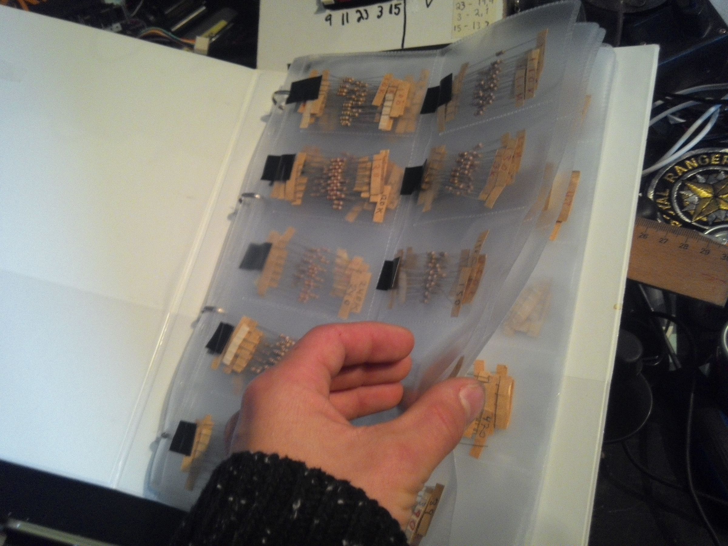 Resistor Storage - Office Type - Instructables